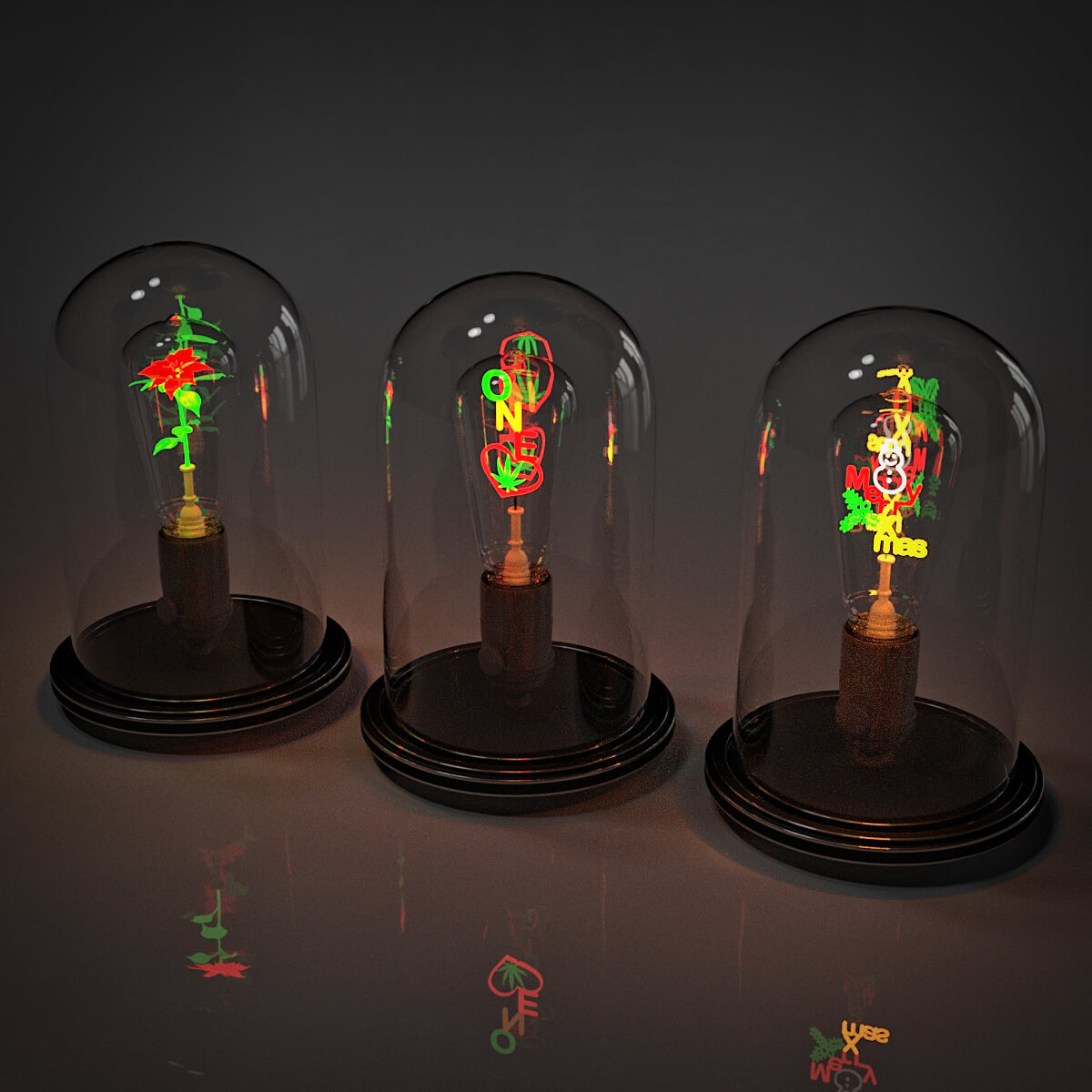 Neon Decoration Lamp Collection - Daz Content by GMArtworks