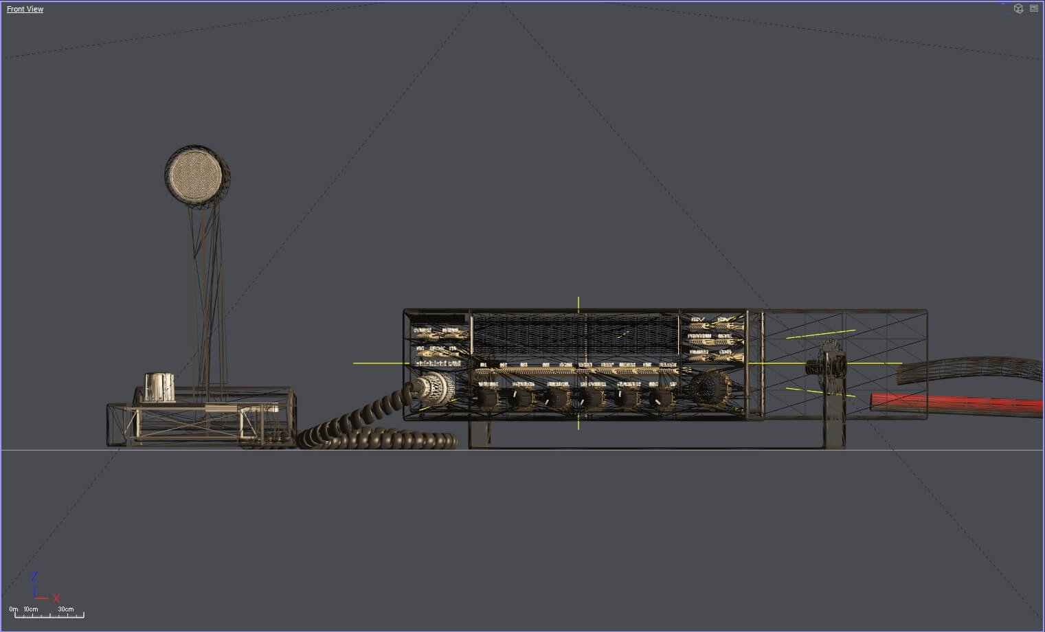 President George CB Radio (Vue-Vob) 3D Model by GMArtworks