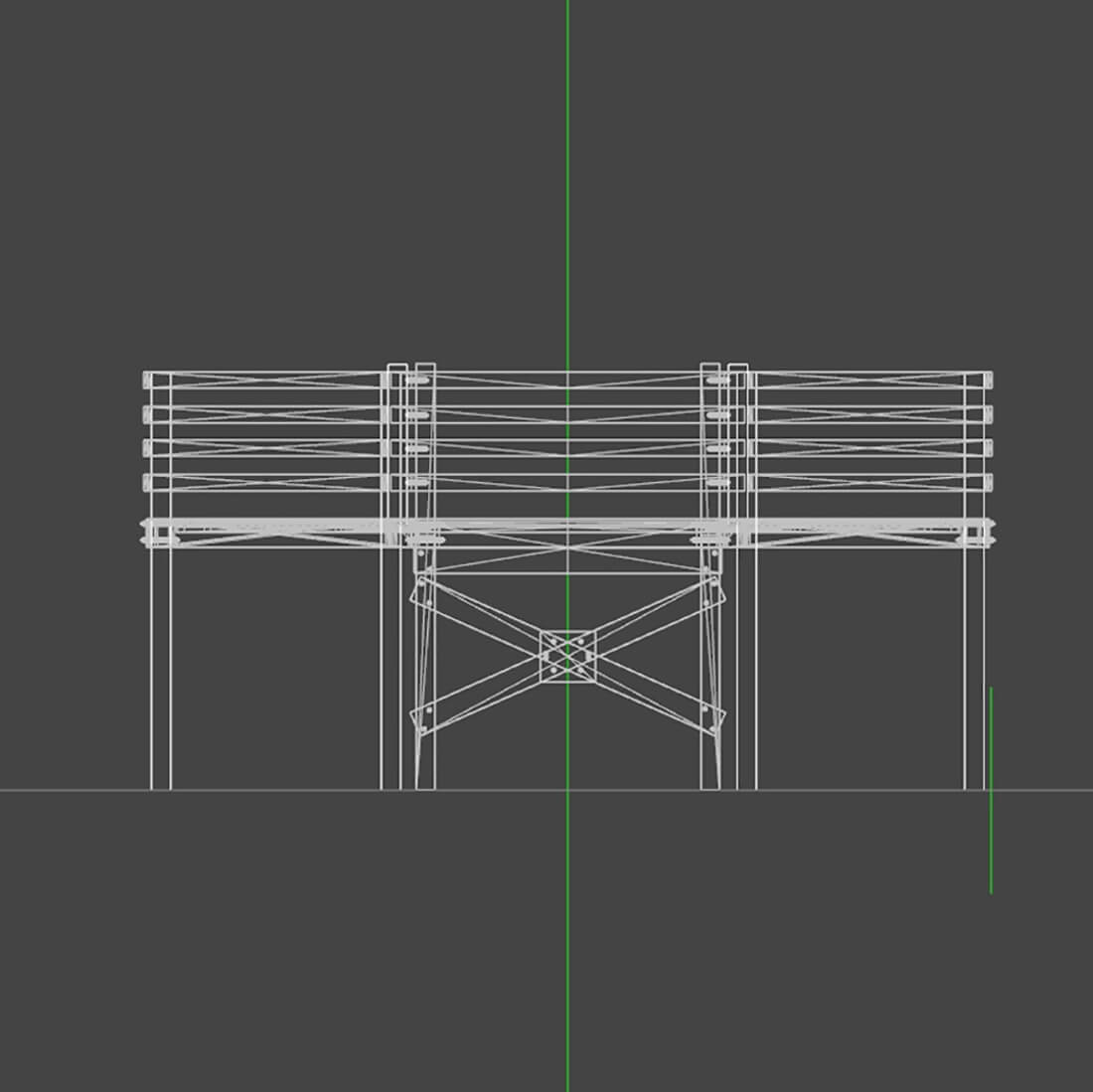 Wooden Seaside Pier - 3D Model by GMArtworks