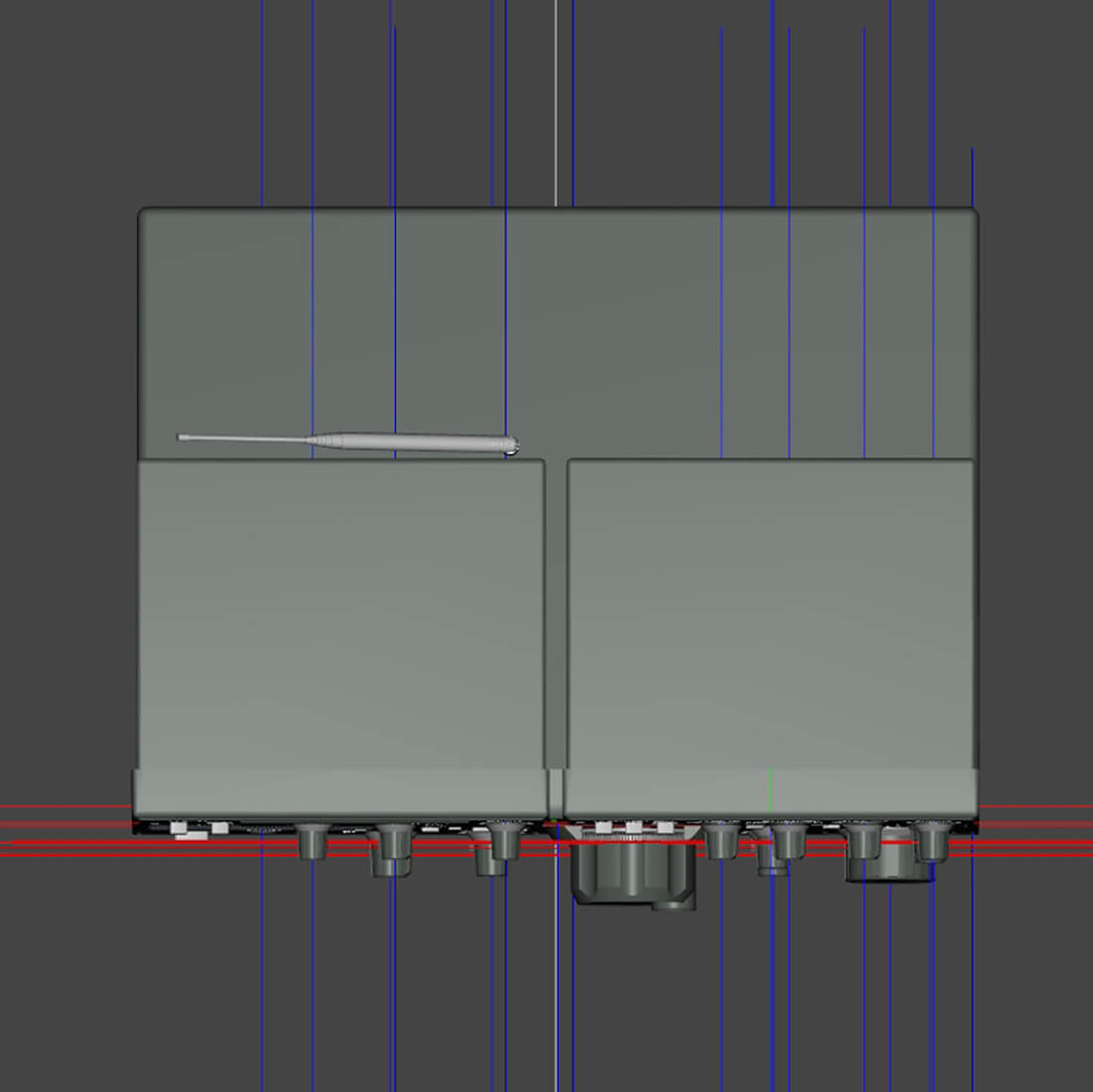 Yaesu Frg-7700 Receiver 3D Model by GMArtworks