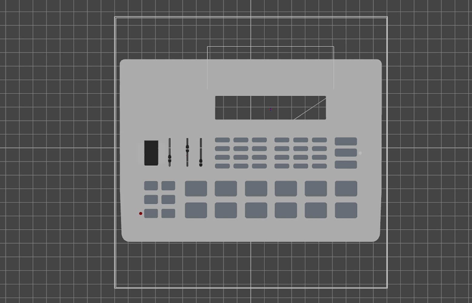 Yamaha RY30 Drum Machine - 3D Model by GMArtworks
