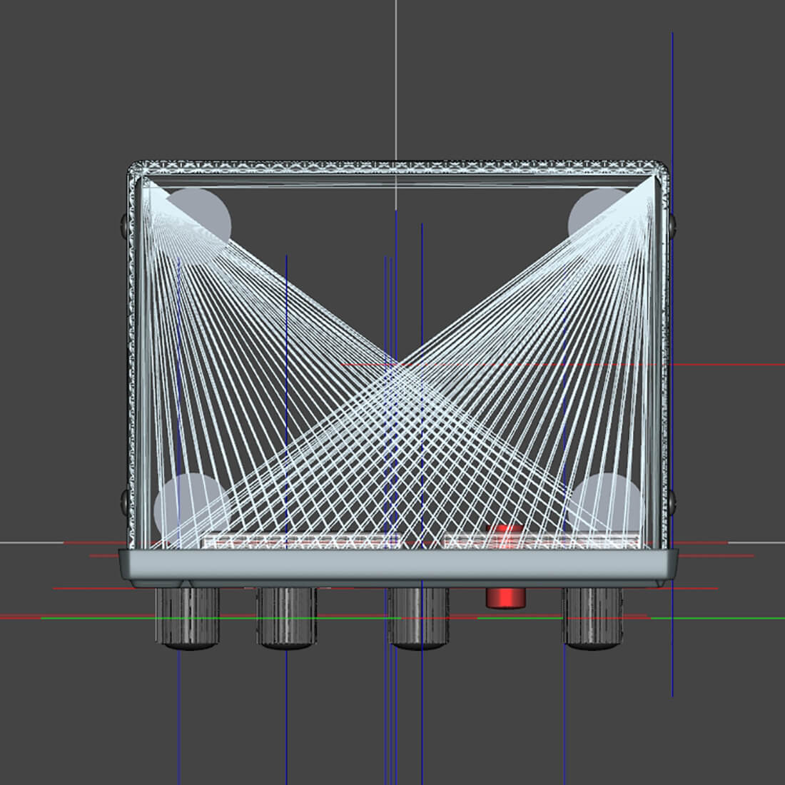 Zetagi Hp-1000 Swr-Power Meter 3D Model by GMArtworks