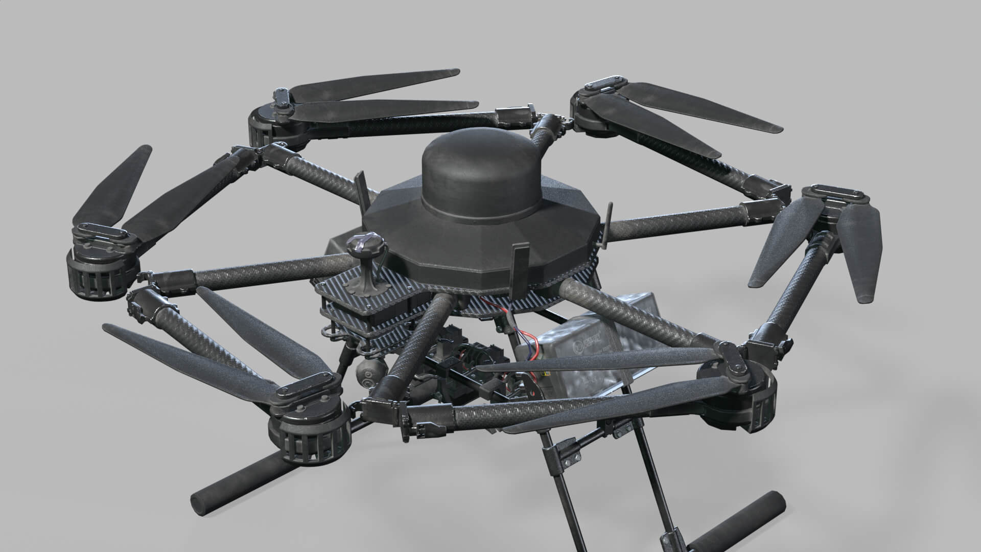 Vampire Drone SPP - 3D Model by GMR Models