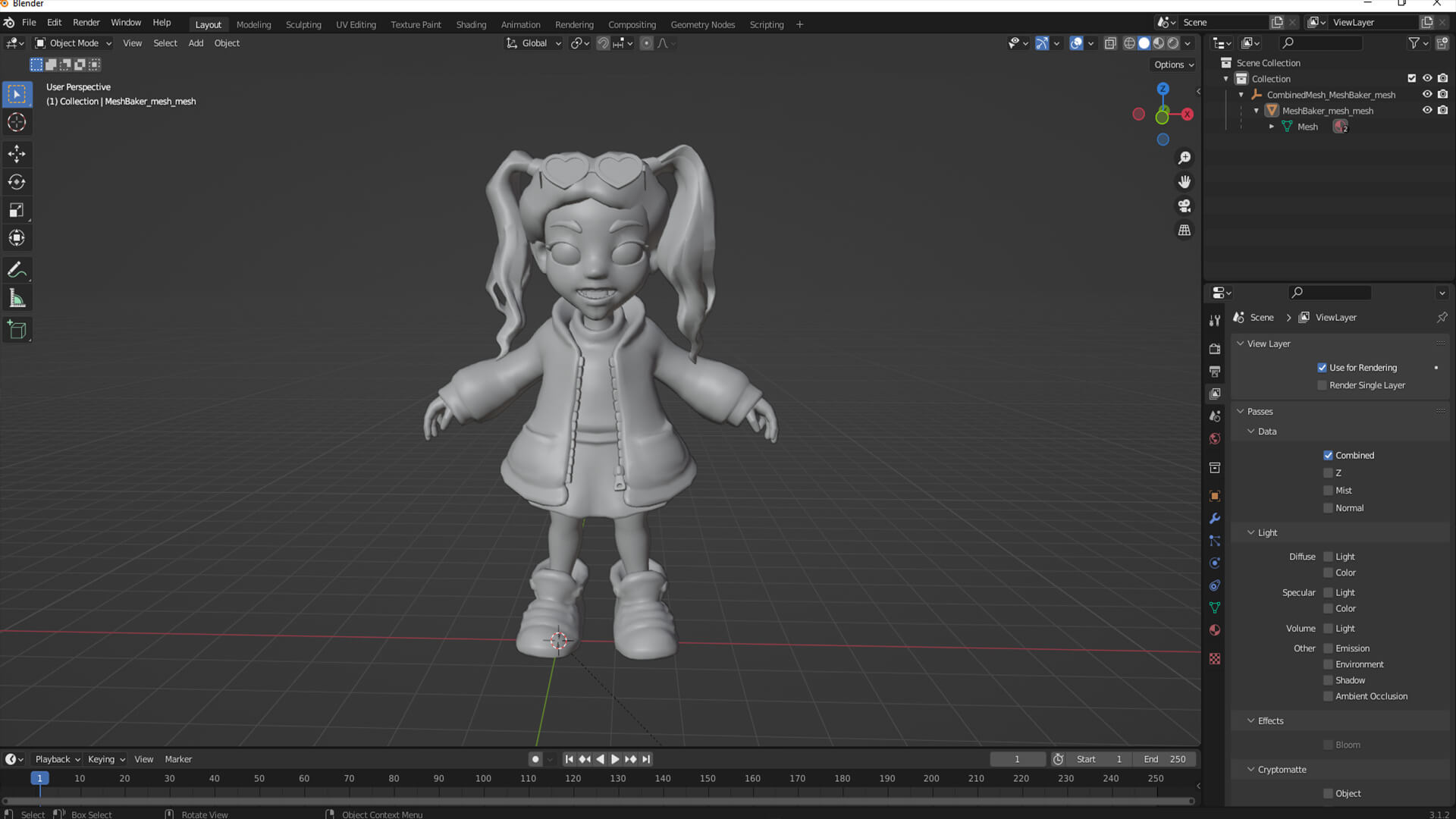 Cartoon Boy Girl Animated With Textures - 3D Model by Gold Coin