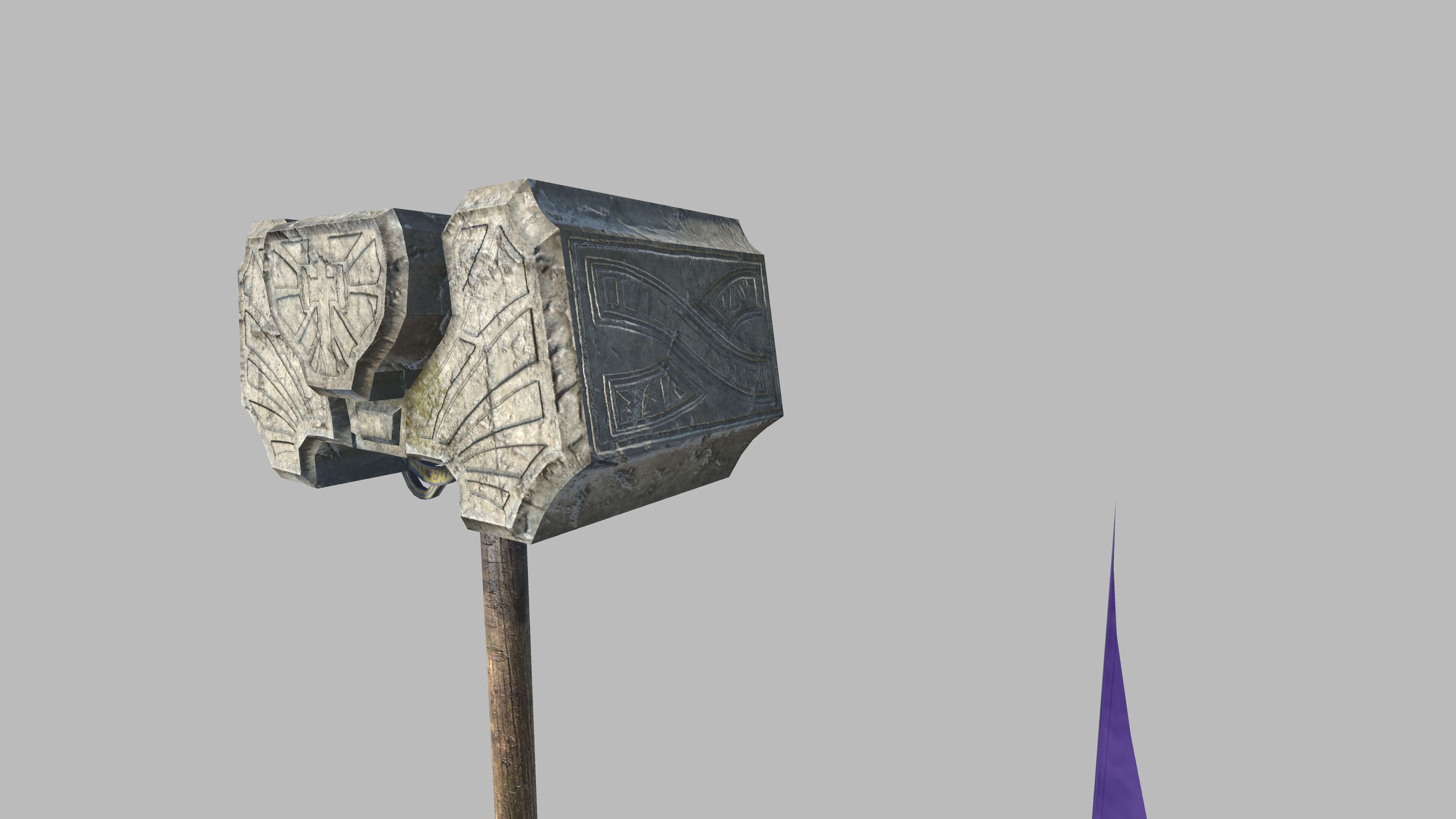 Sword and Hammer Item with PBR Textures - 3D Model by Gold Coin