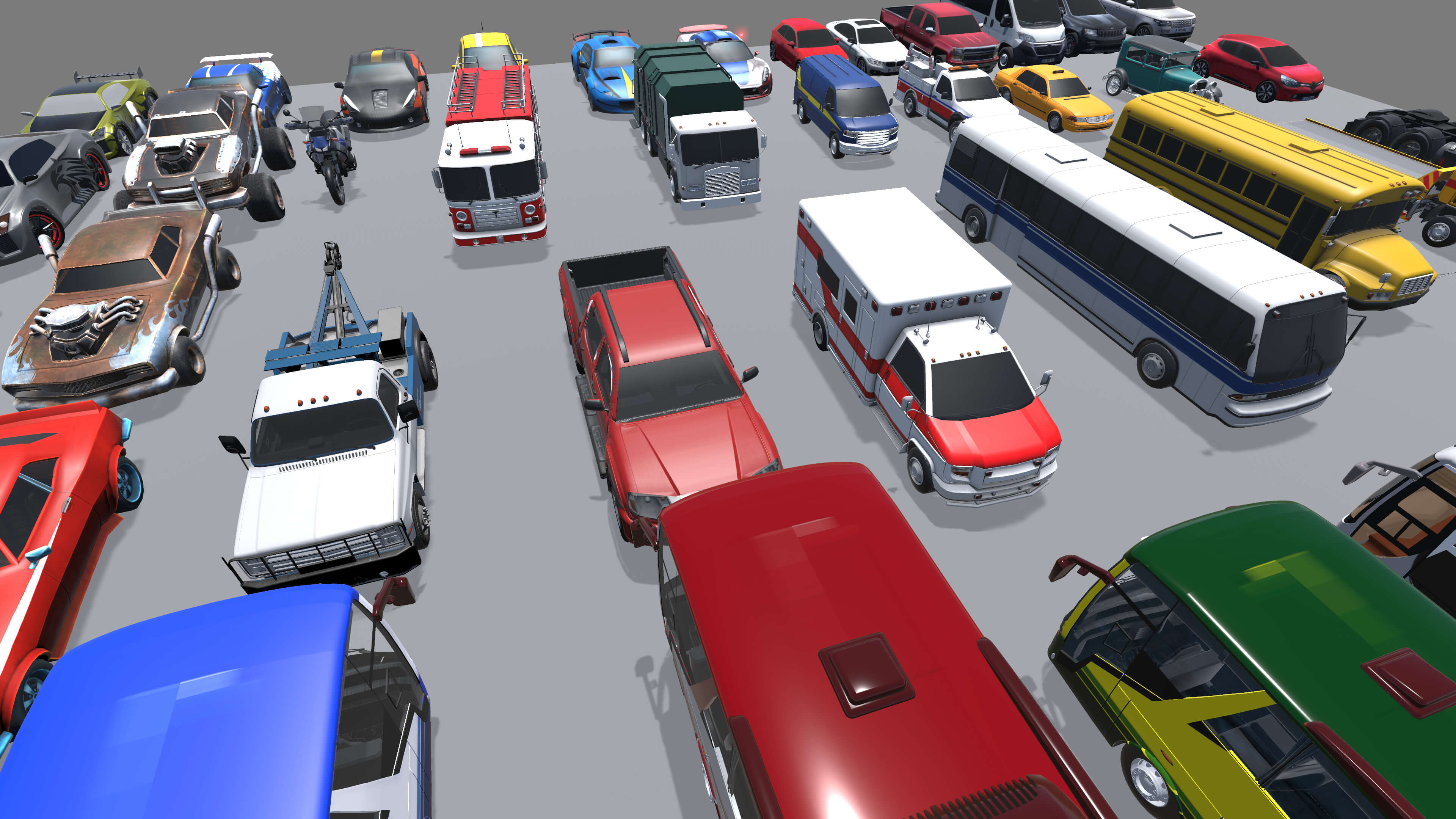 Vehicle Full Pack - 3D Model by Gold Coin