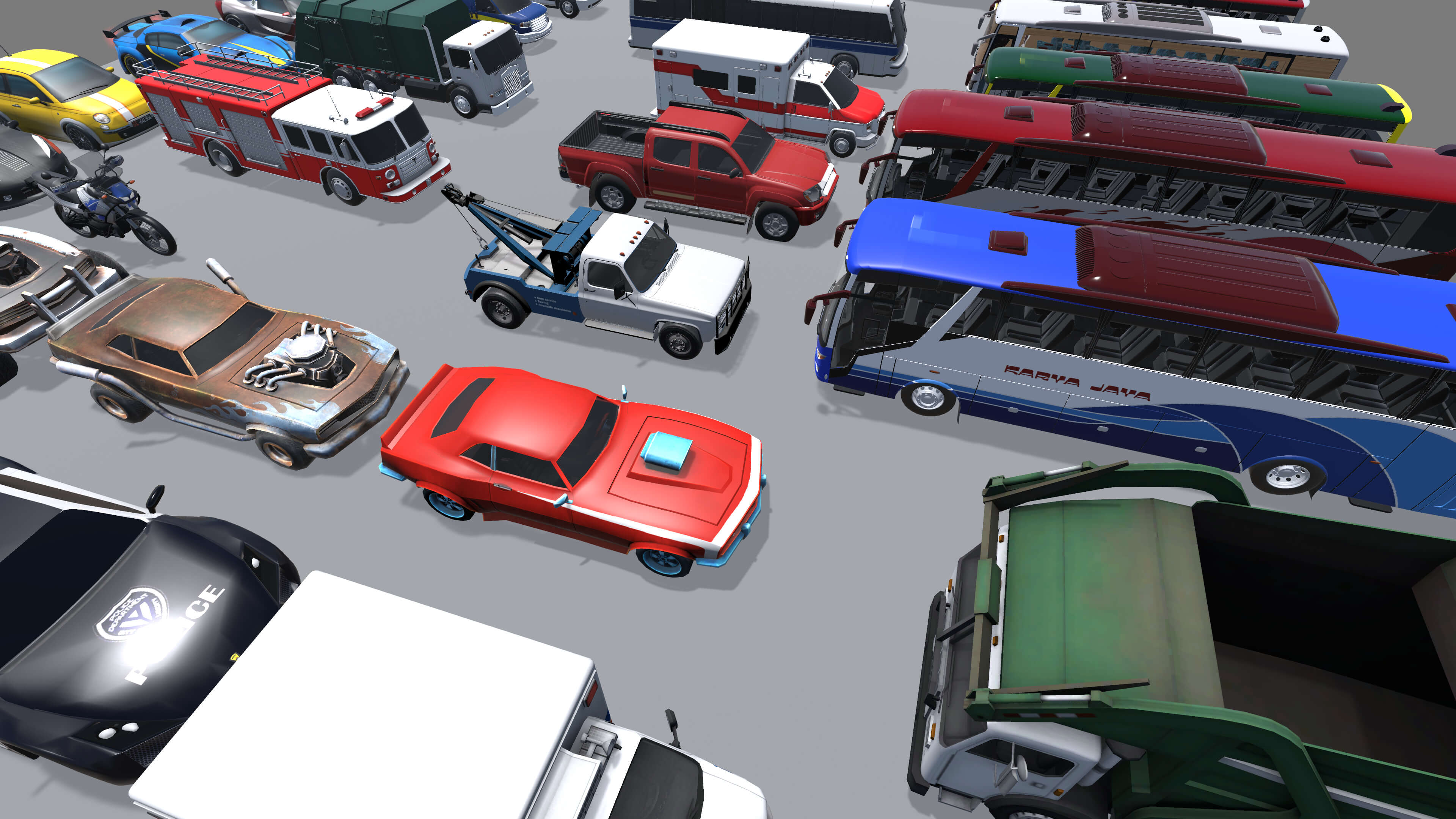 Vehicle Full Pack - 3D Model by Gold Coin
