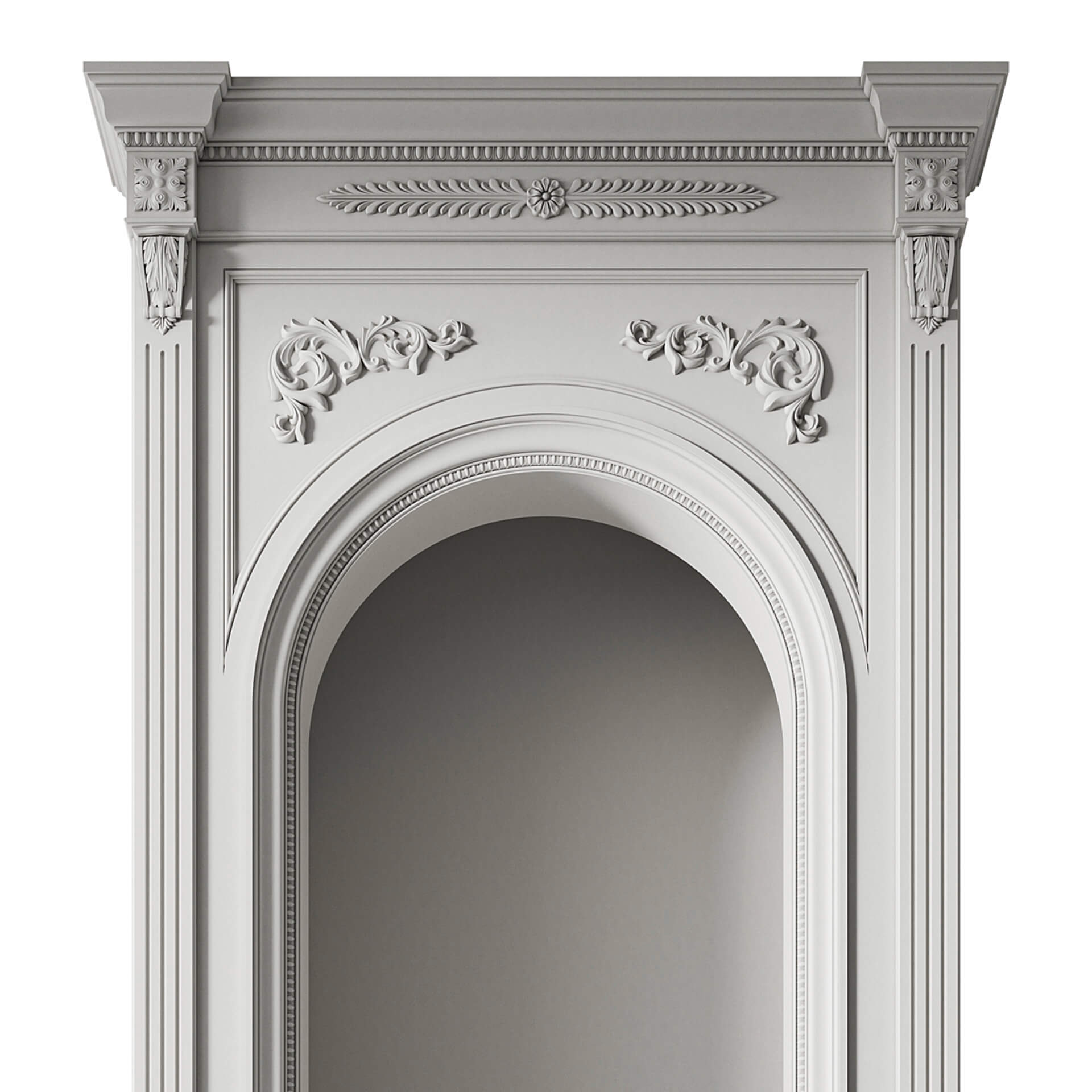 Arch 06. Classic - 3D Model by GOLD MASTER