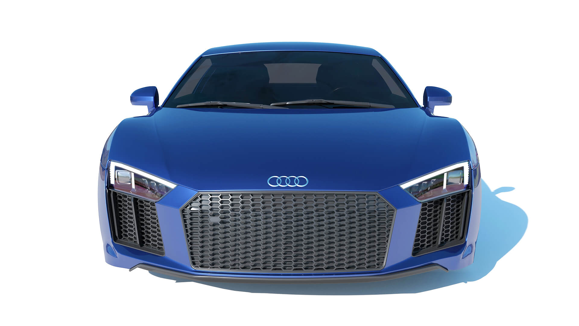 Audi R8 Plus car - 3D Model by GOLD MASTER