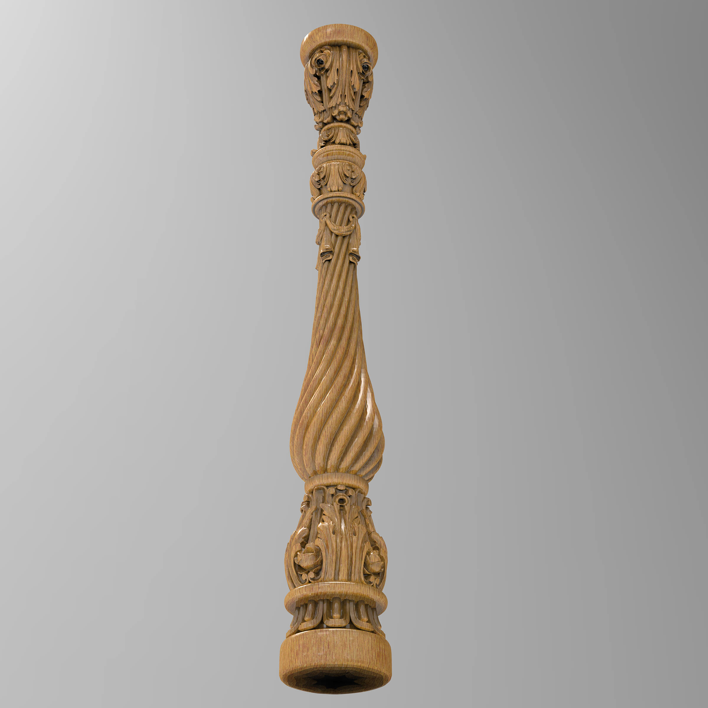 Classic Decorative Furniture Column1 - 3D Model by GOLD MASTER