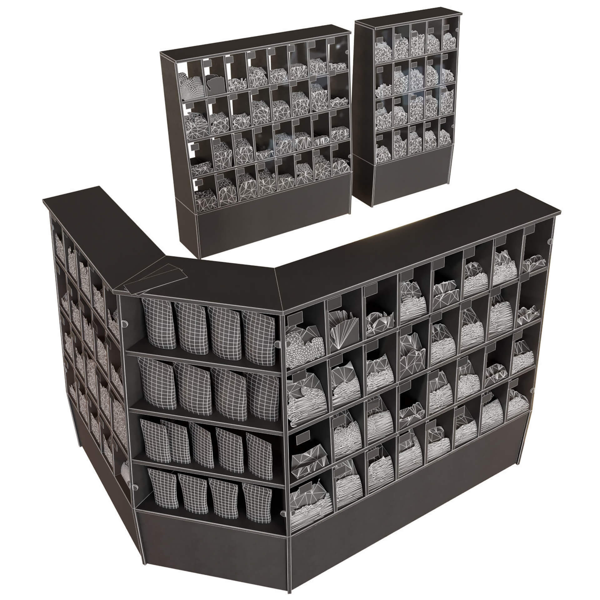 Dried Fruits Island1 - 3D Model by GOLD MASTER