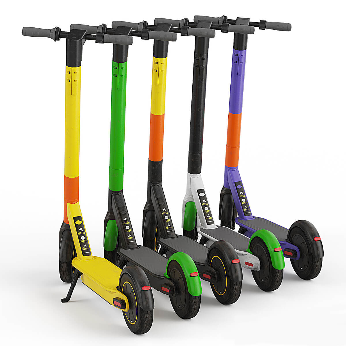 Electric Scooter Ninebot Max G30 - 3D Model by GOLD MASTER