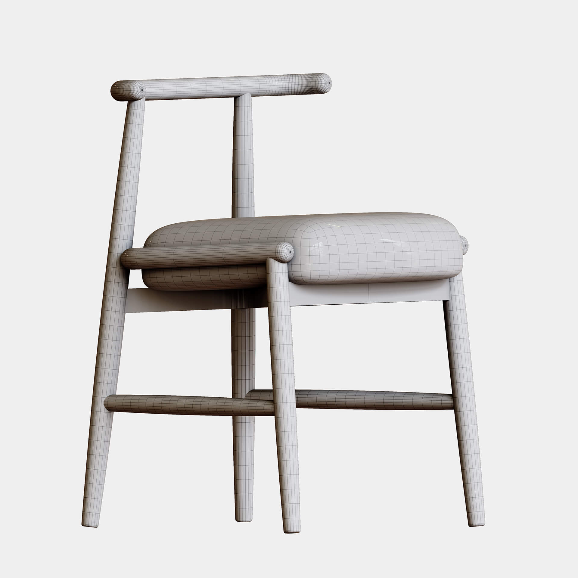 Emilia Chair by Meridiani - 3D Model by GOLD MASTER