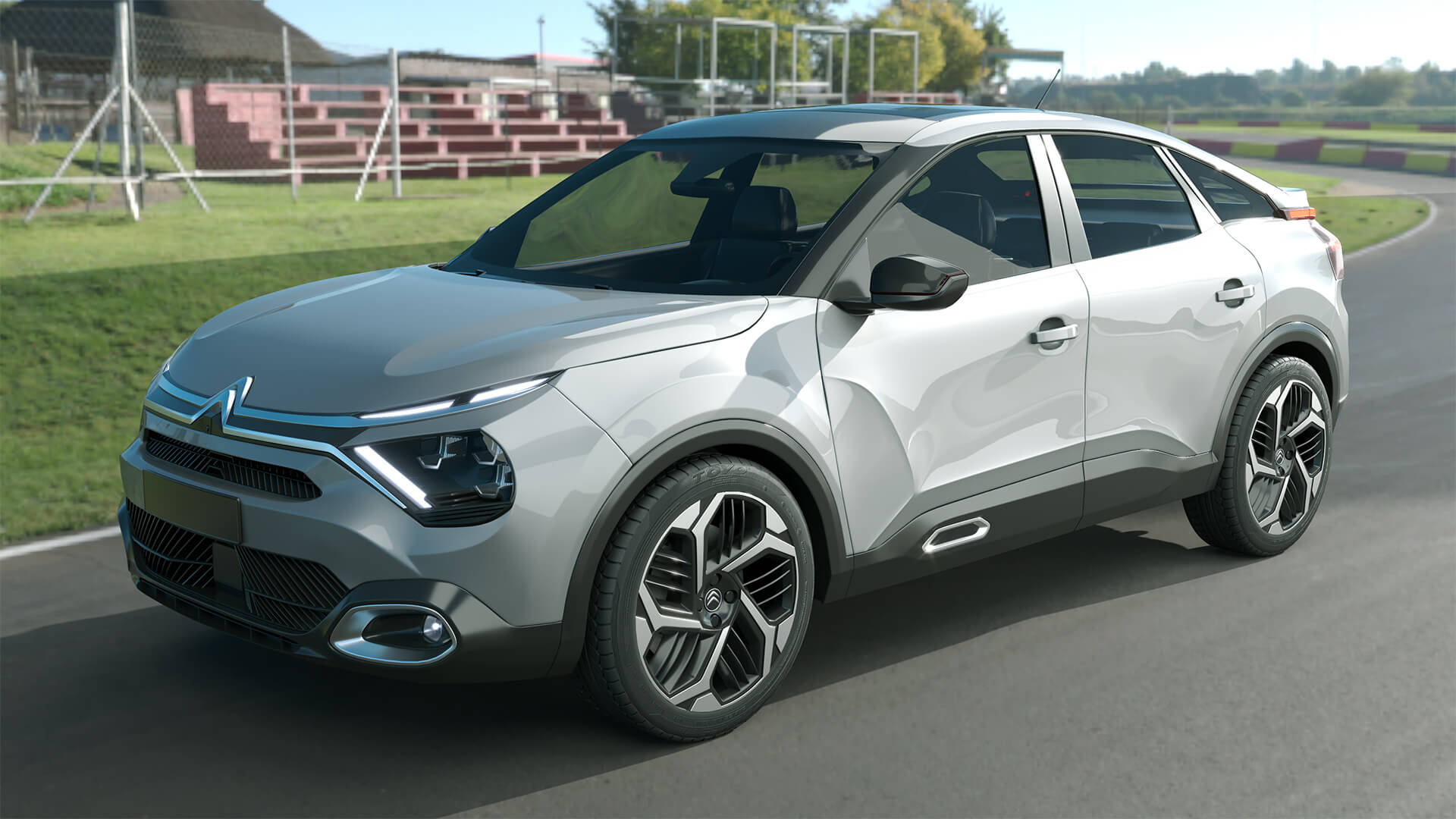 Hatchback Citroen C4 2024 - 3D Model by GOLD MASTER