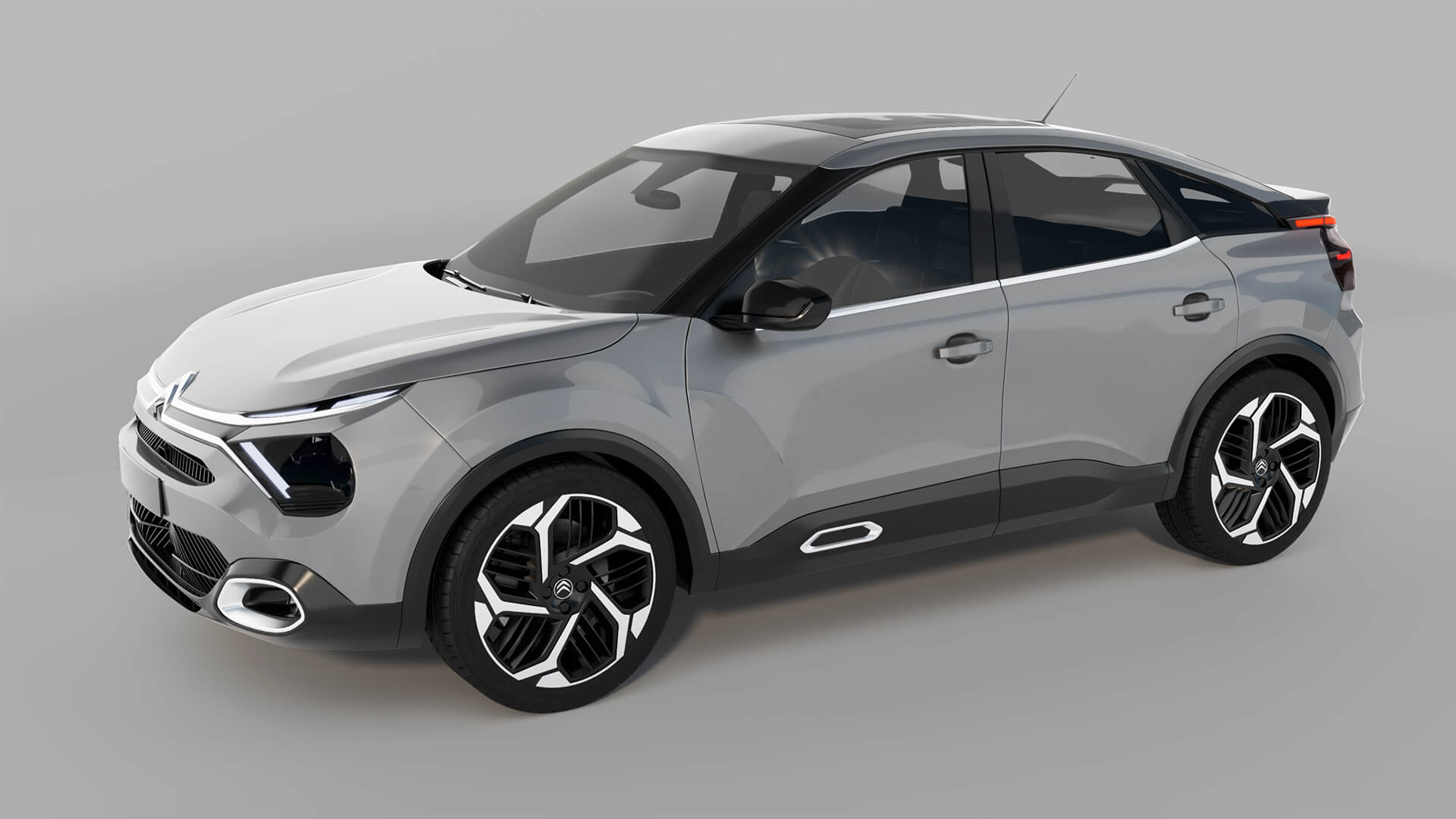 Hatchback Citroen C4 2024 - 3D Model by GOLD MASTER