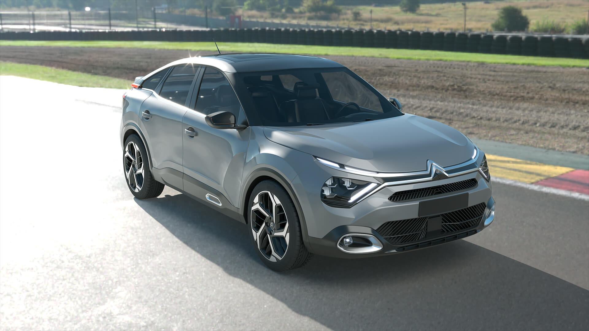 Hatchback Citroen C4 2024 - 3D Model by GOLD MASTER