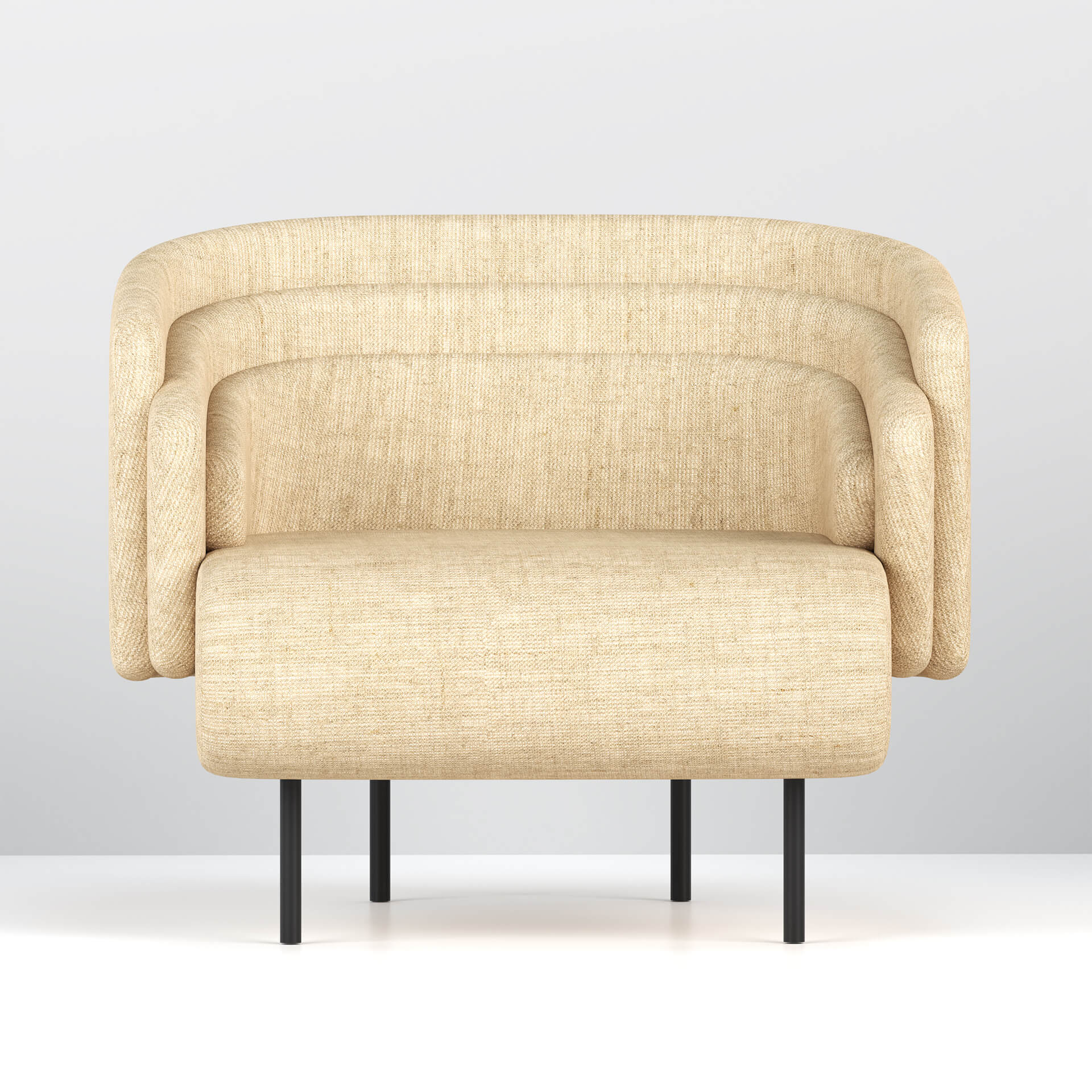 Hug Armchair - 3D Model by GOLD MASTER