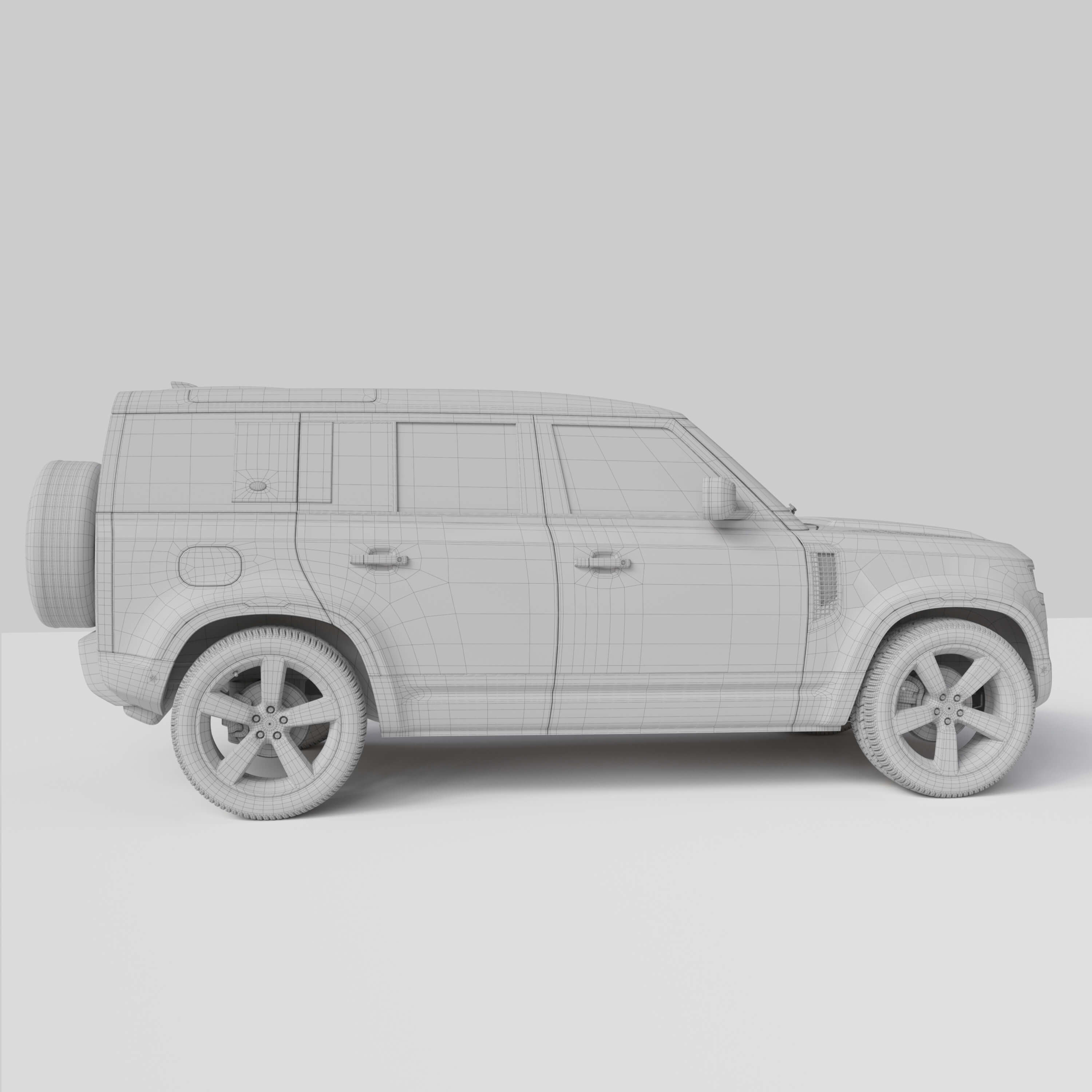 Land Rover Defender2024 - 3D Model by GOLD MASTER