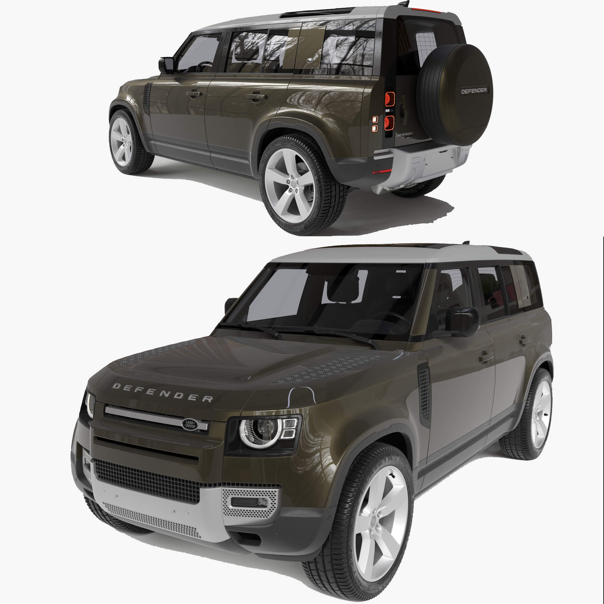 Land Rover Defender2024 - 3D Model by GOLD MASTER