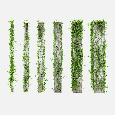 Leaves for Square Columns1 - 3D Model by GOLD MASTER