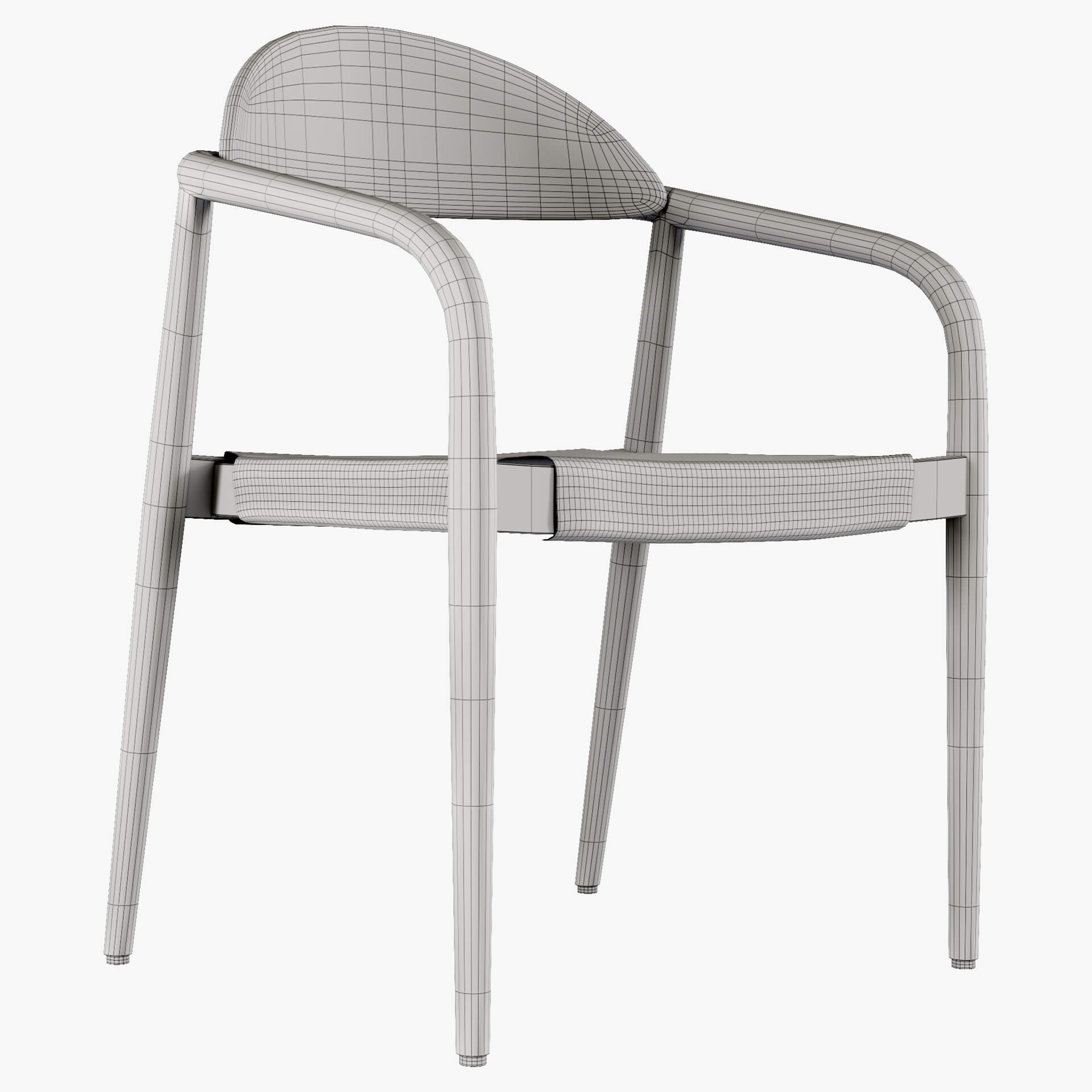 Nina Chair 3D by GOLD MASTER