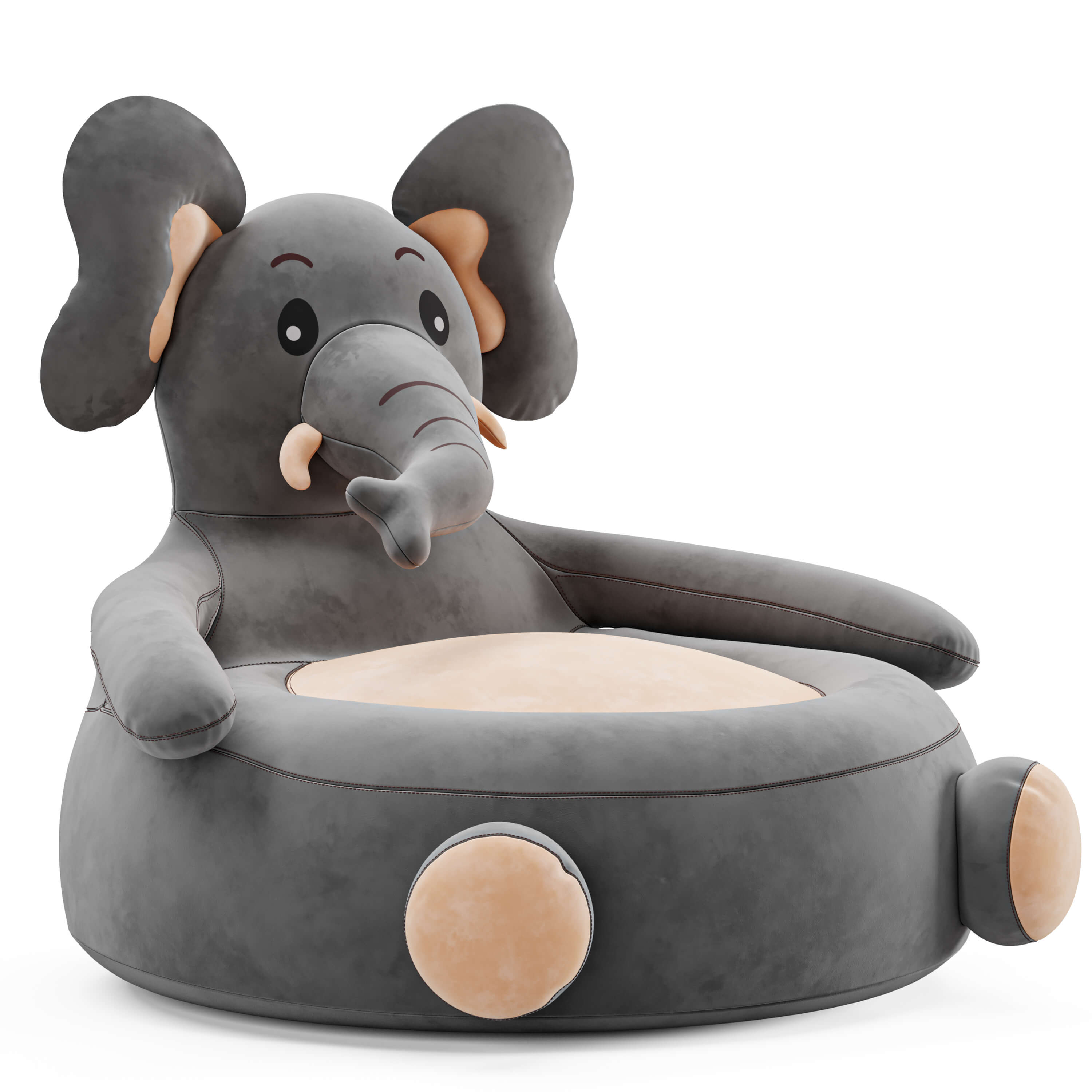 Elephant Chair - 3D Model by GOLD MASTER