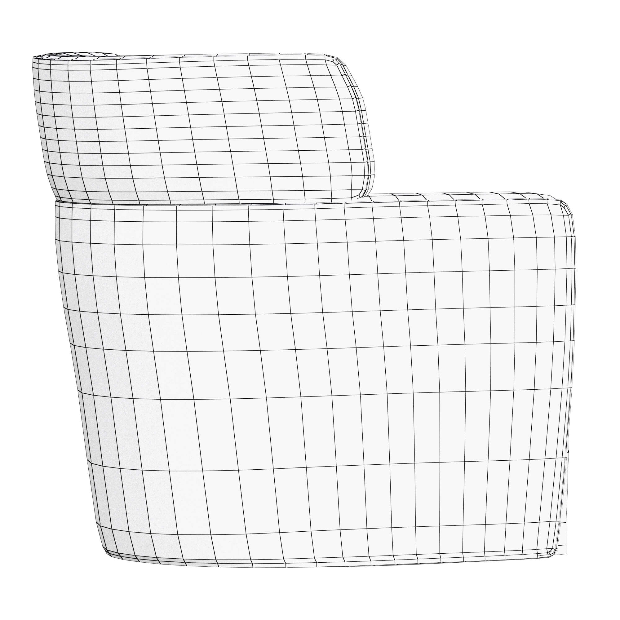 Softwing 12 arm chair - 3D Model by GOLD MASTER