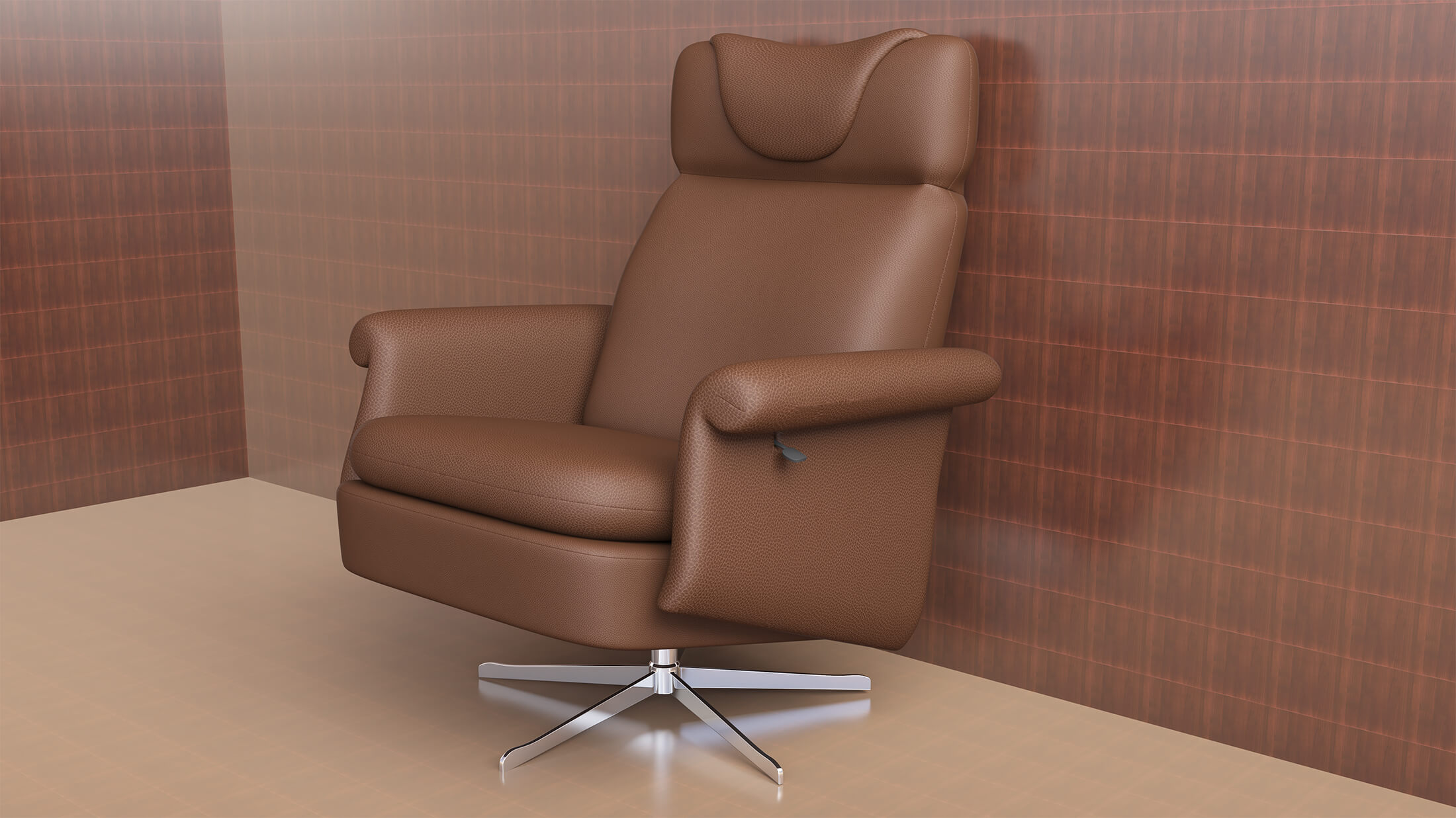 Swivel Chair - 3D Model by GOLD MASTER