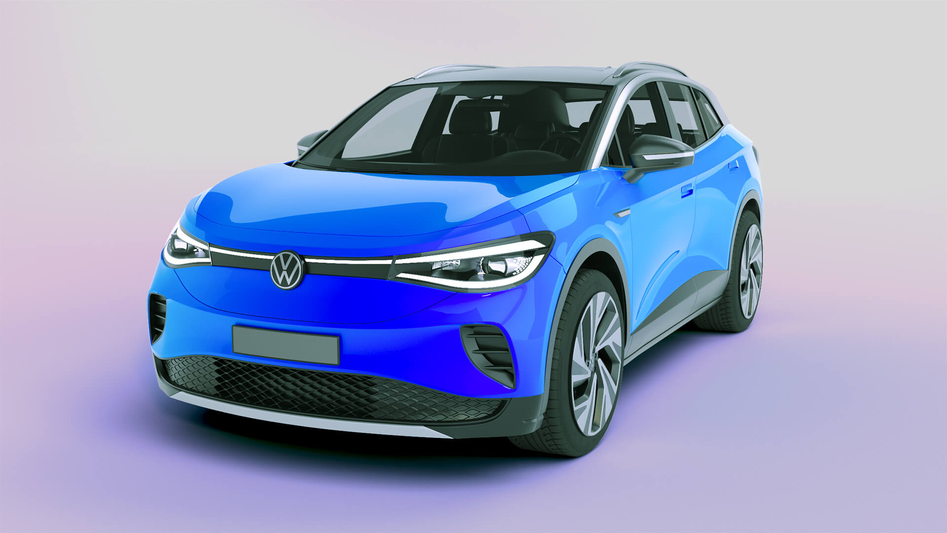 VW ID 4 2025 Volkswagen - 3D Model by GOLD MASTER