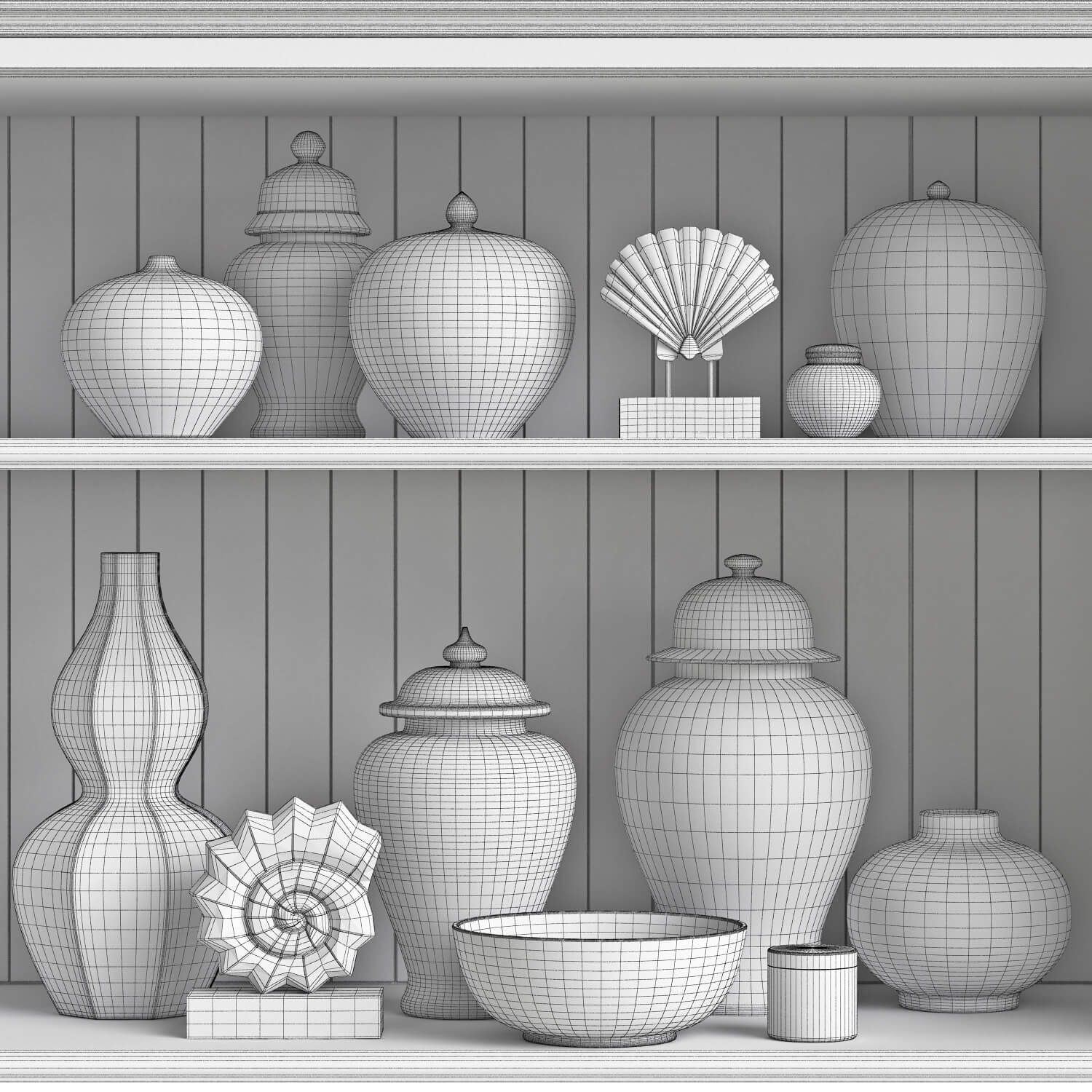 Williams Sonoma Decor SET2 - 3D Model by GOLD MASTER