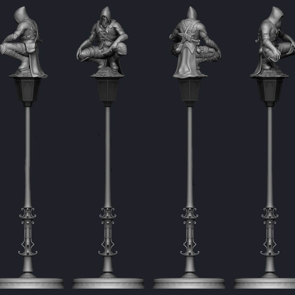 Assassins Creed Thief - 3D Model by goldenriveth02