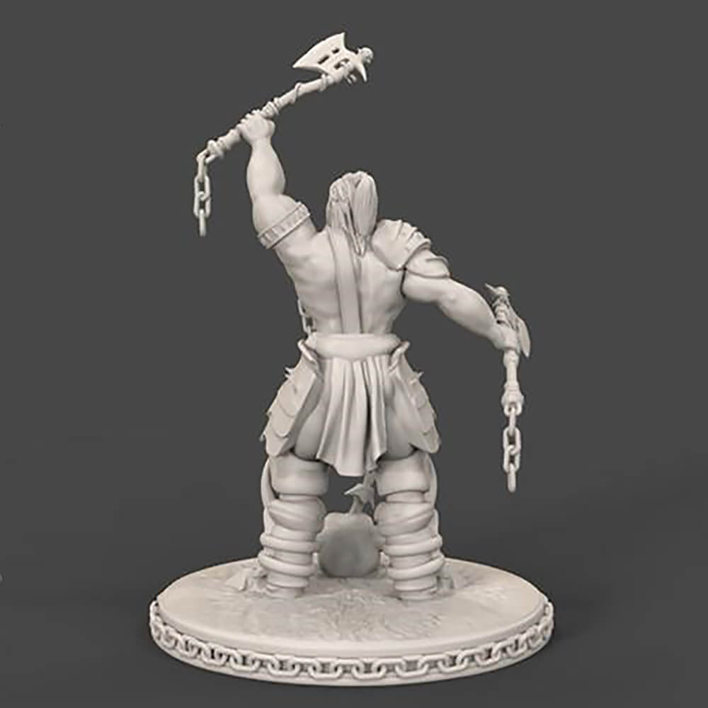 Barbarian Gambody - 3D Model by goldenriveth02
