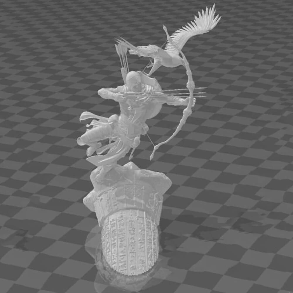 Bayek Assassin Creed Origins Dawn of The Creed - 3D Model by goldenriveth02