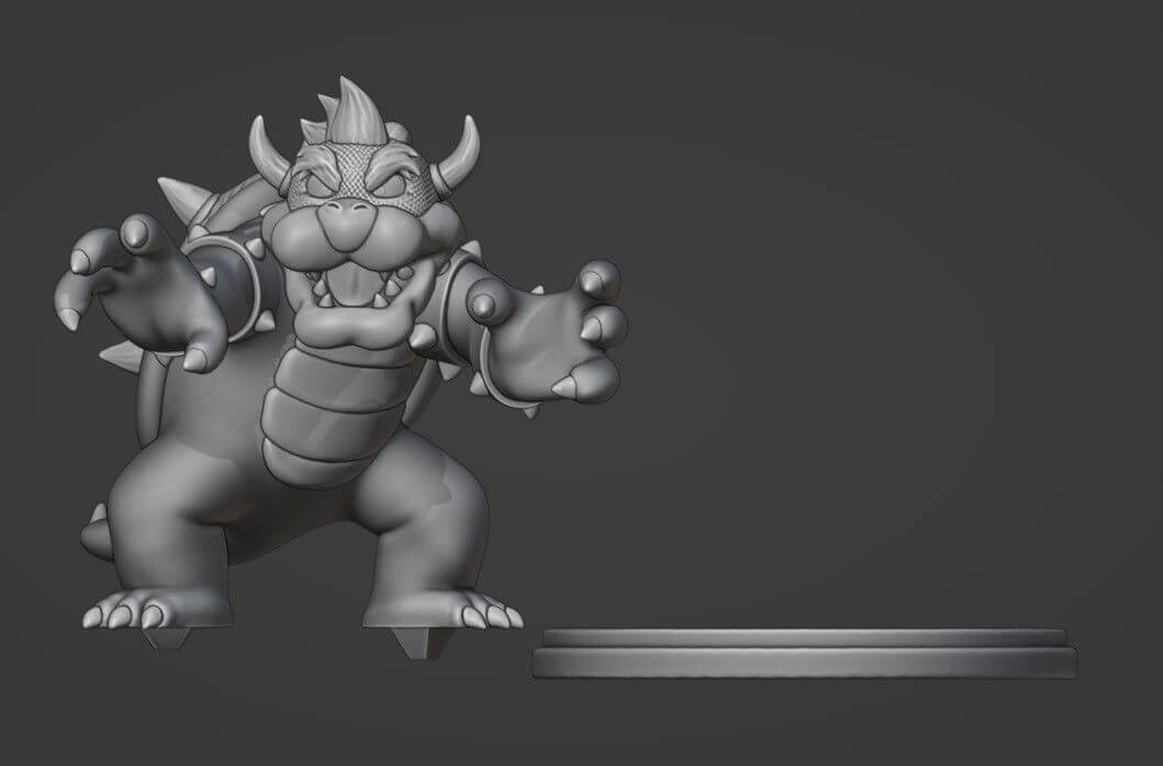 Bowser 3D Model by goldenriveth02