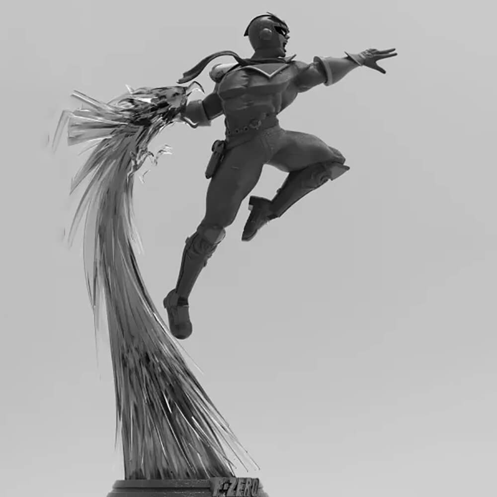 Captain Falcon - 3D Model by goldenriveth02