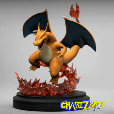 Charizard Pokémon - 3D Model by goldenriveth02