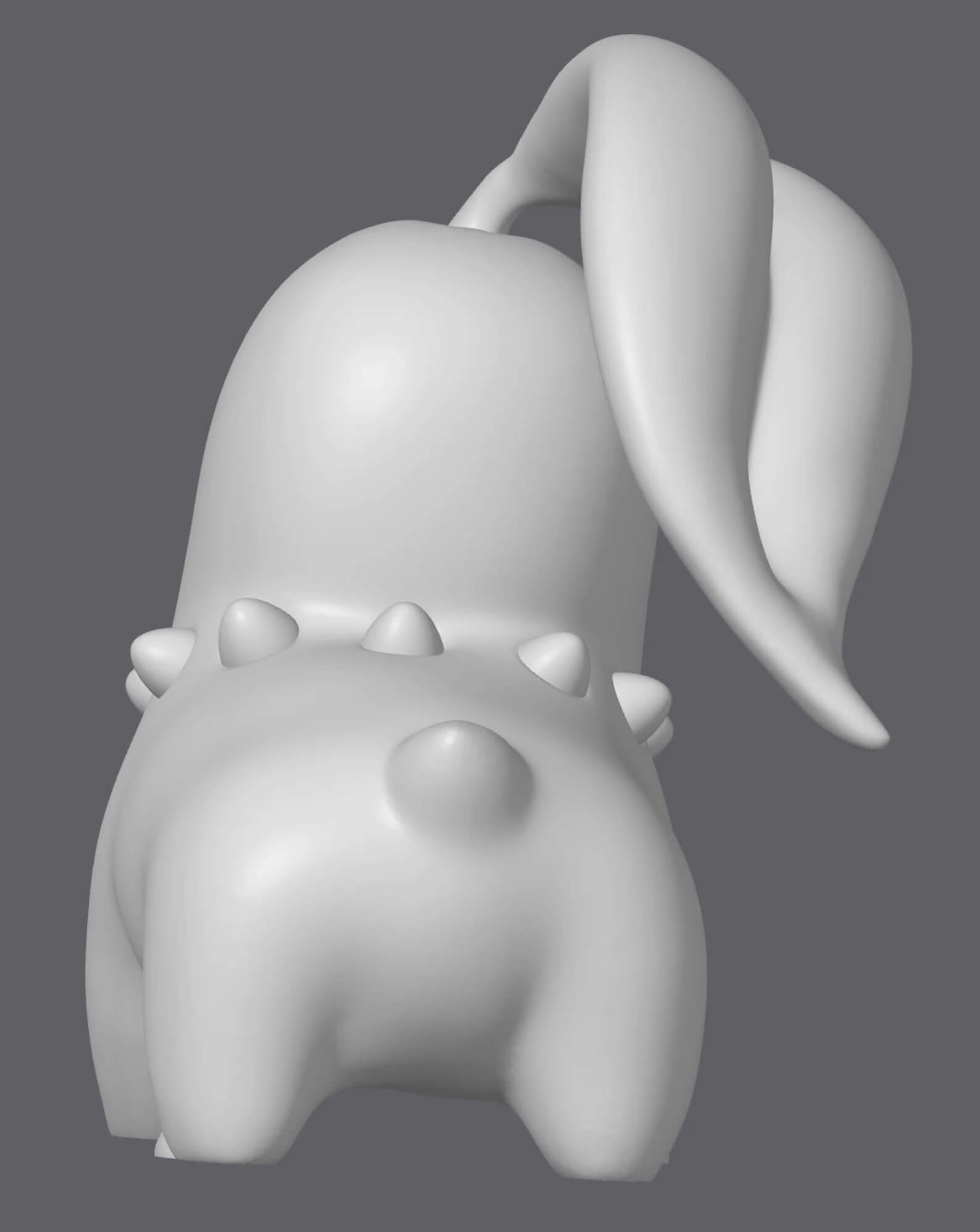 Chikorita Pokémon - 3D Model by goldenriveth02