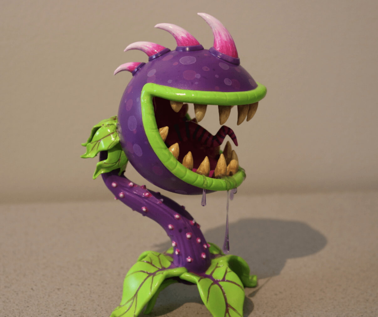 Chomper Plants vs Zombies - 3D Model by goldenriveth02