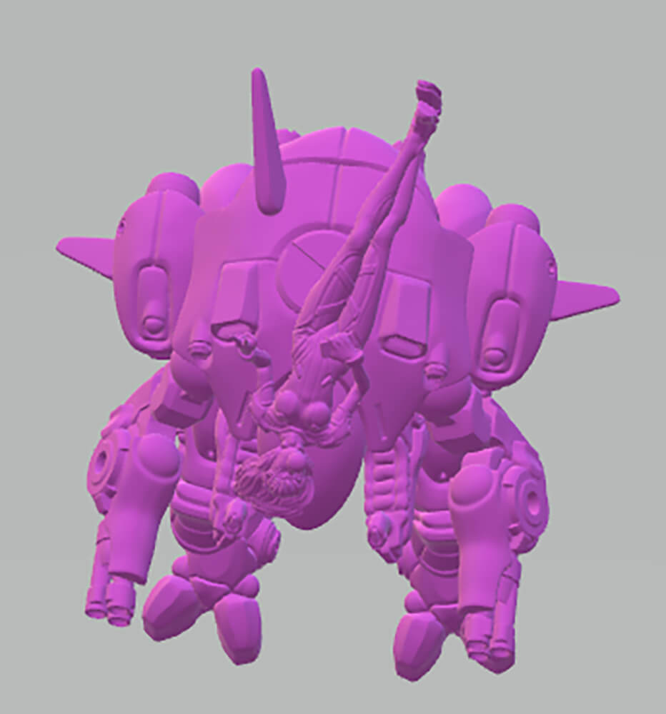 D.Va MEKA Victory - 3D Model by goldenriveth02