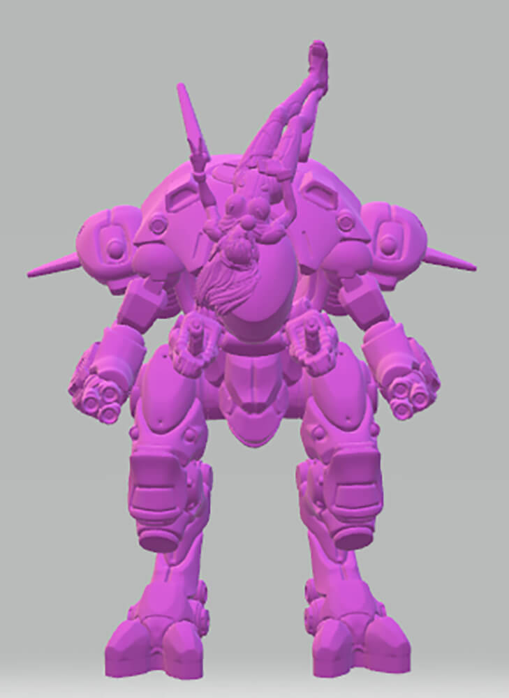 D.Va MEKA Victory - 3D Model by goldenriveth02