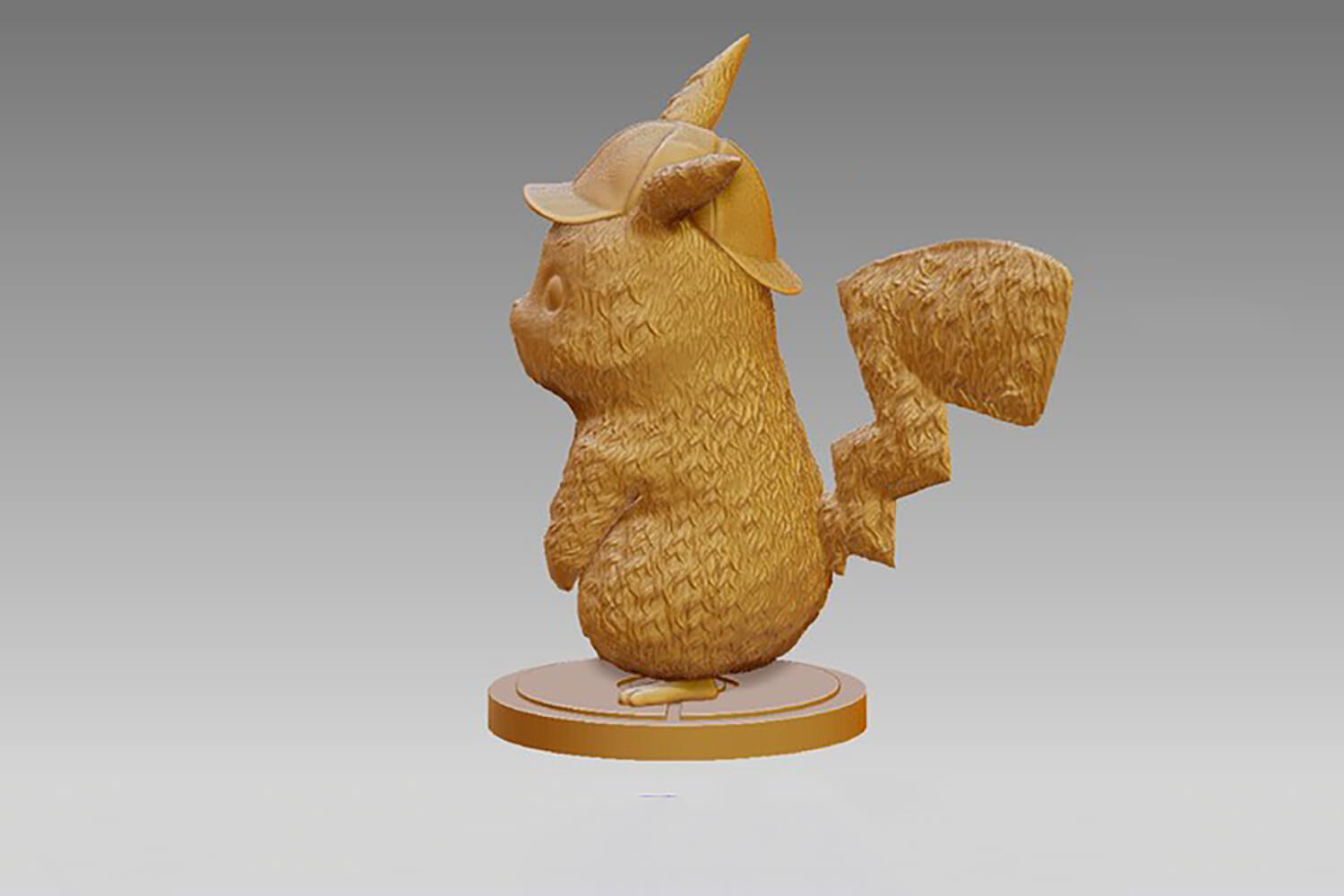 Detective Pikachu - 3D Model by goldenriveth02