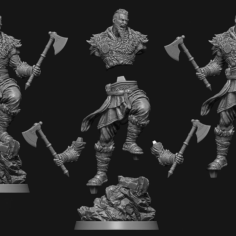 Eivor Assassins Creed Valhalla - 3D Model by goldenriveth02