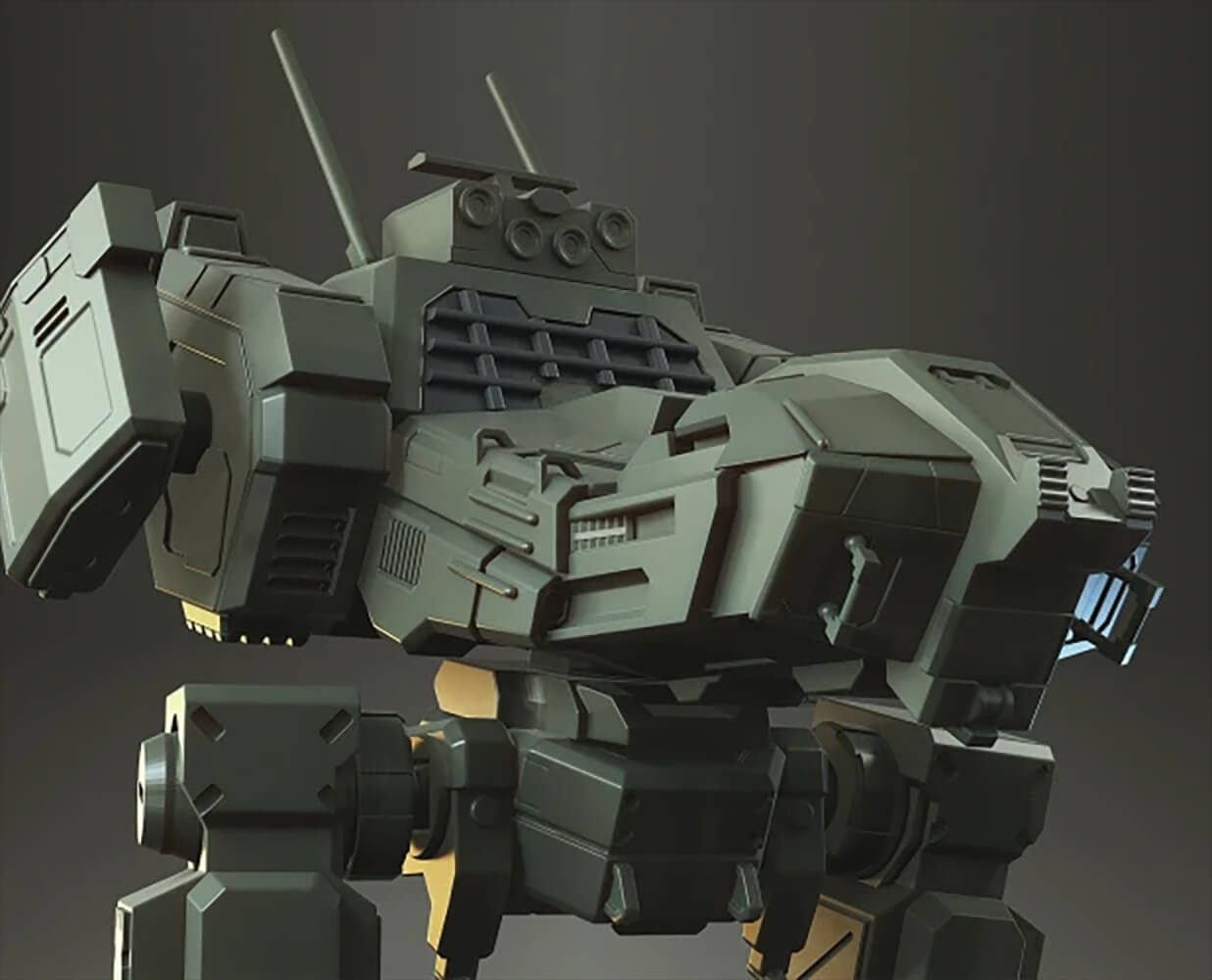 Mech Jenner 3D Model by goldenriveth02