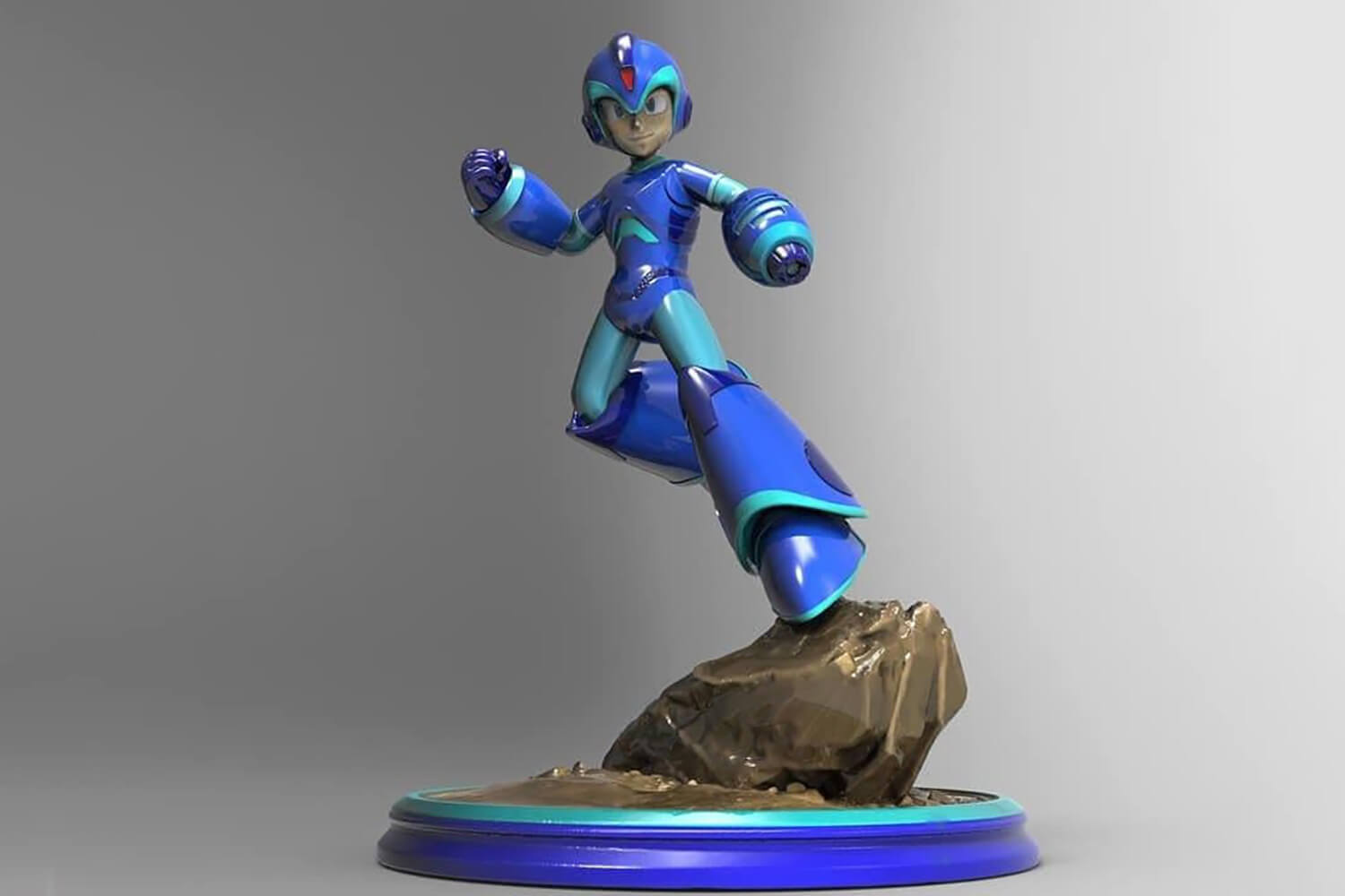 MegaMan 3D Model by goldenriveth02