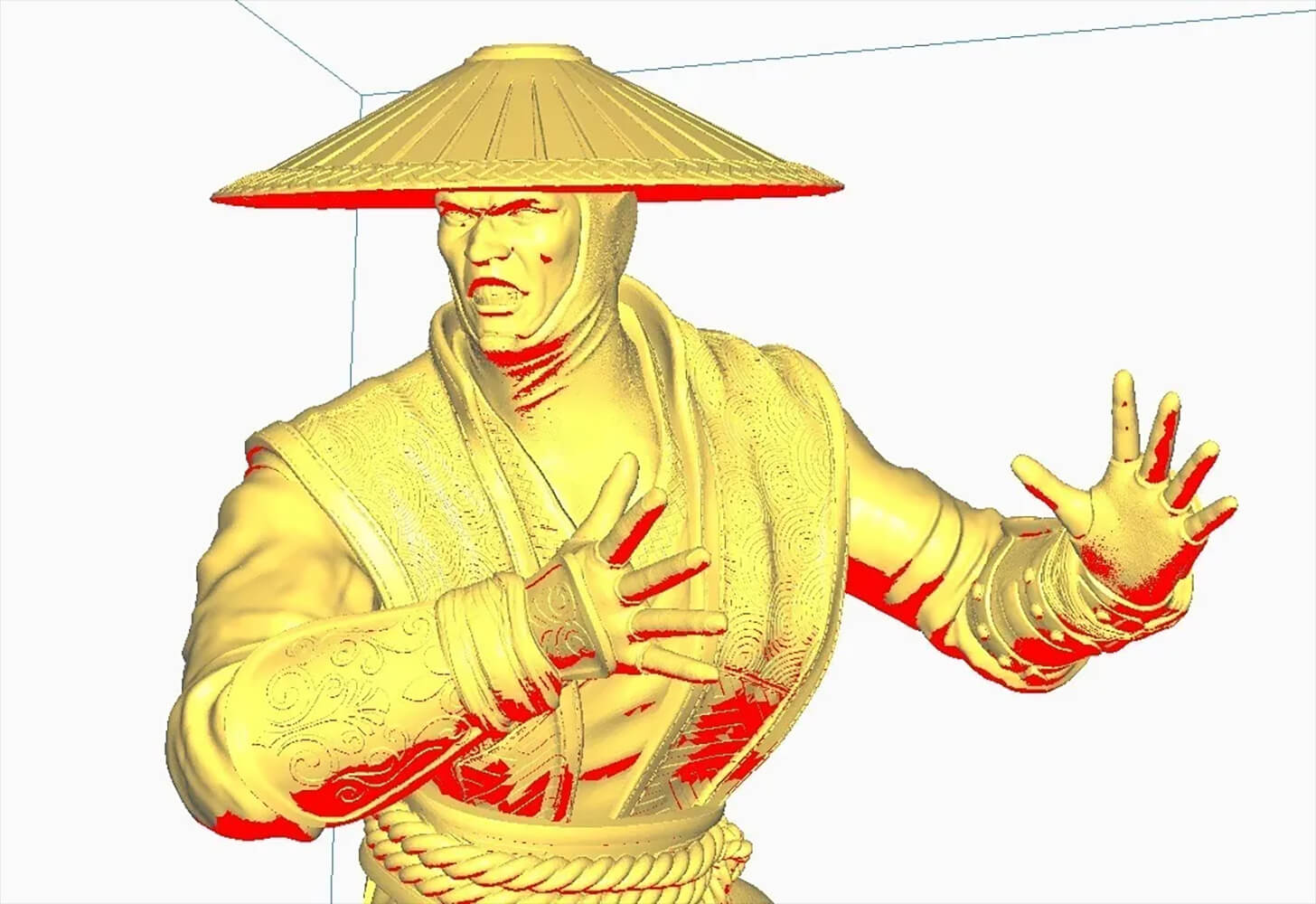 Mortal Kombat Raiden - 3D Model by goldenriveth02