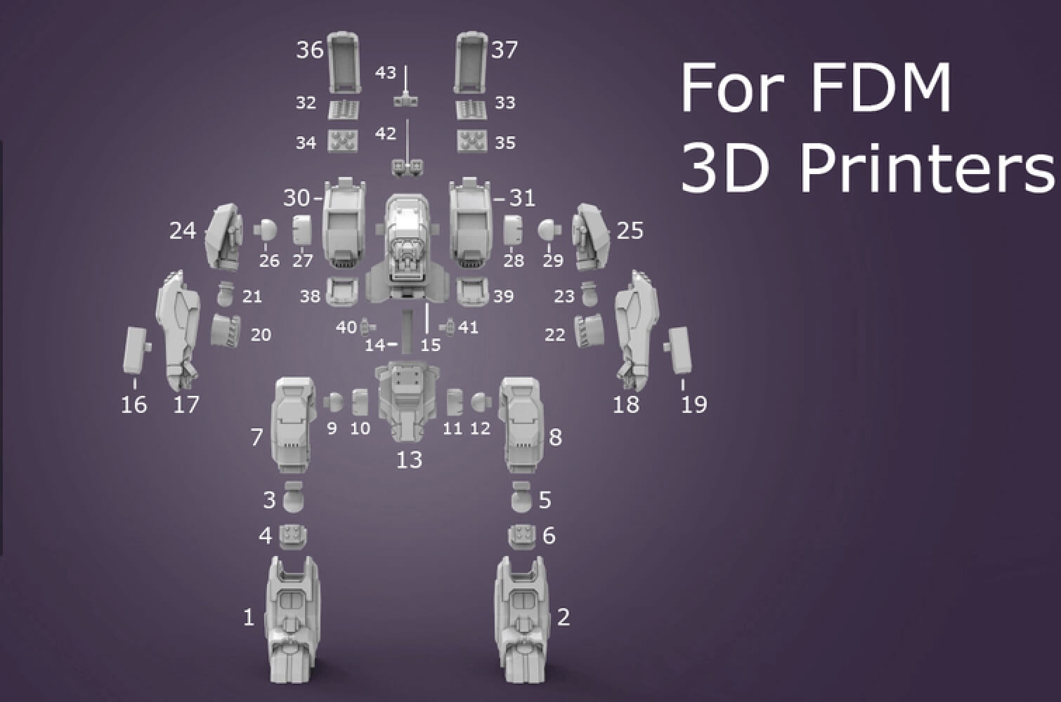 MWO Archer 3D Model by goldenriveth02