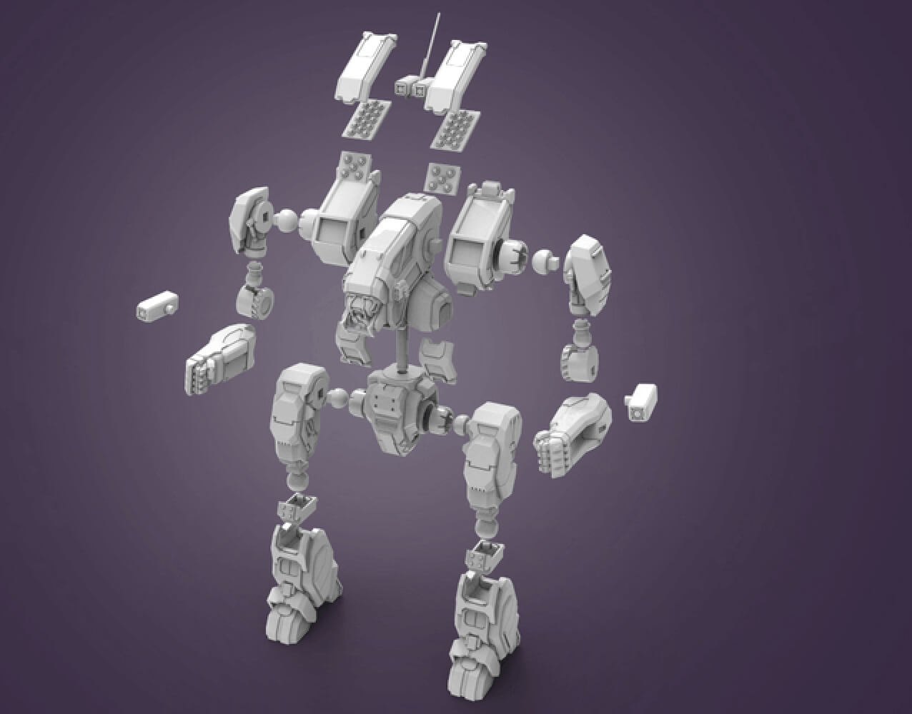 MWO Archer 3D Model by goldenriveth02