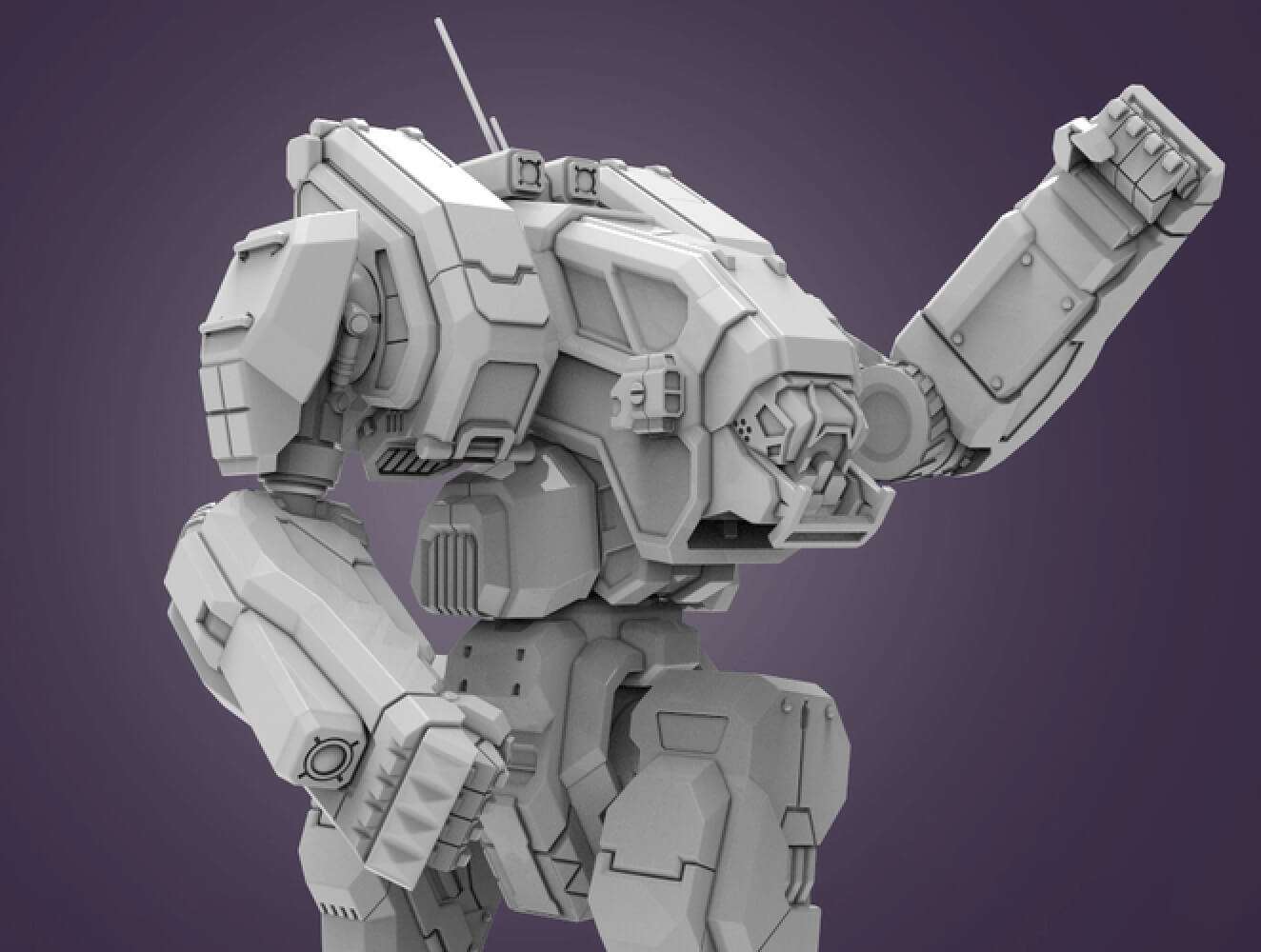 MWO Archer 3D Model by goldenriveth02