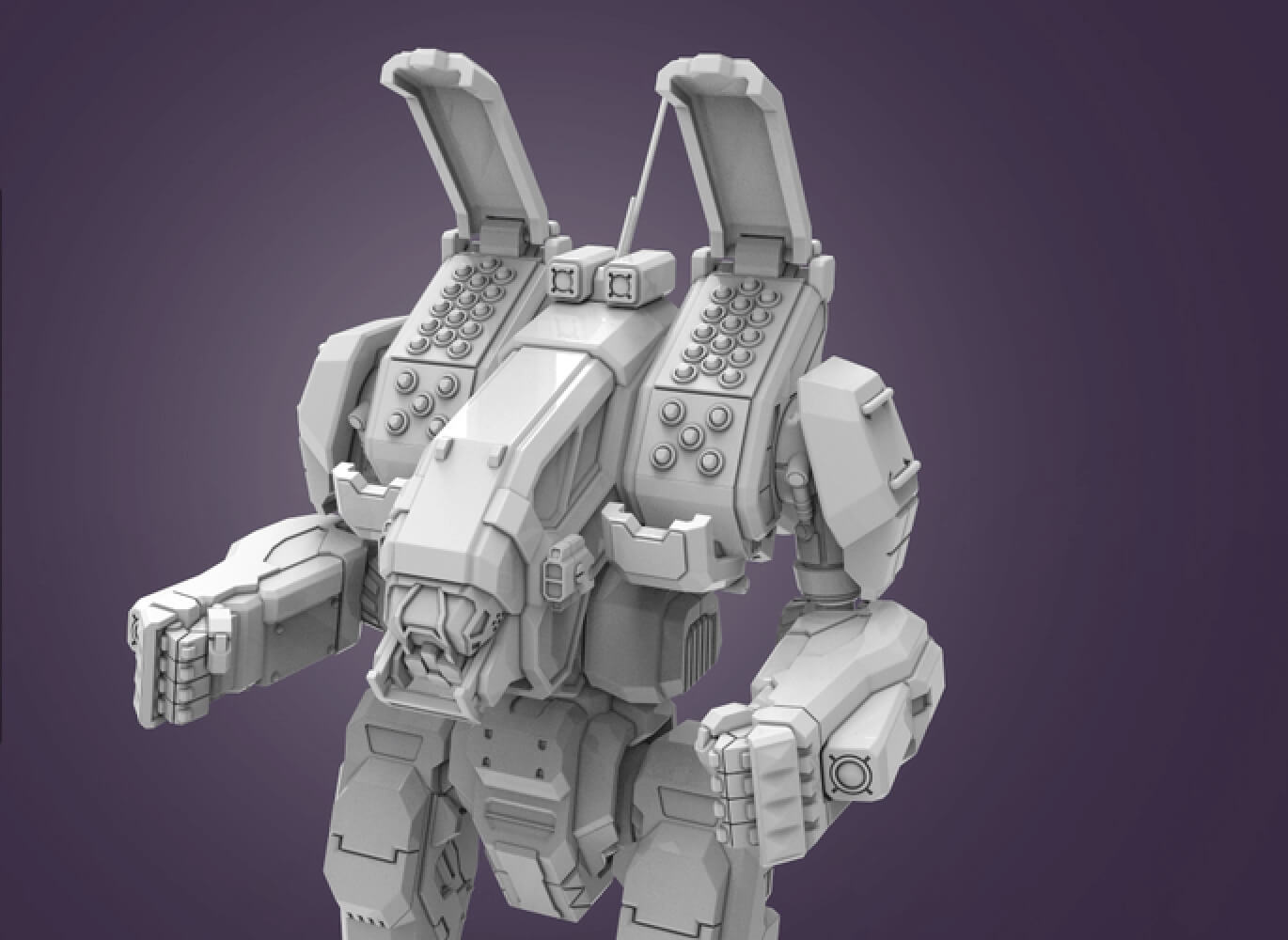 MWO Archer 3D Model by goldenriveth02