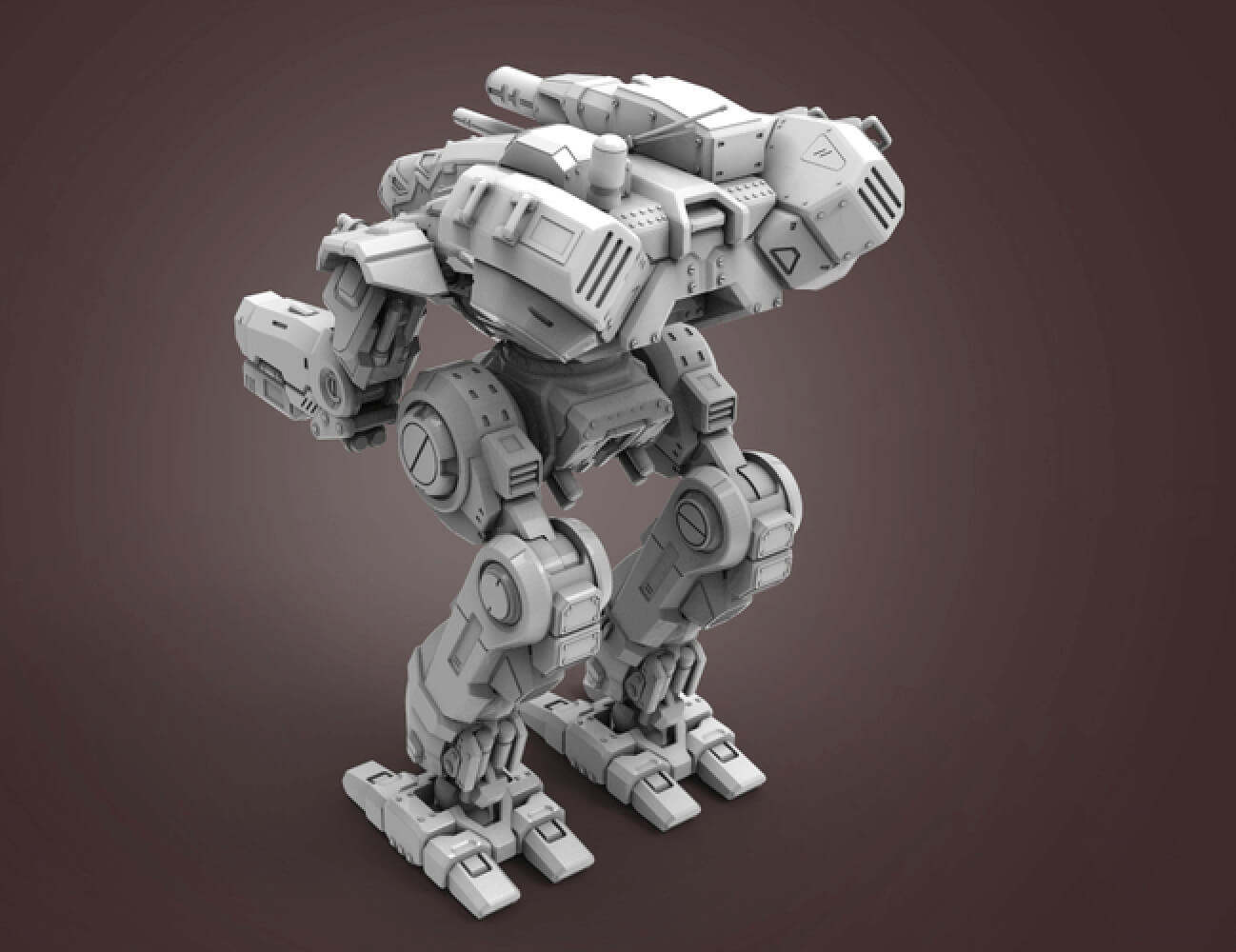 MWO BattleTech Marauder - 3D Model by goldenriveth02